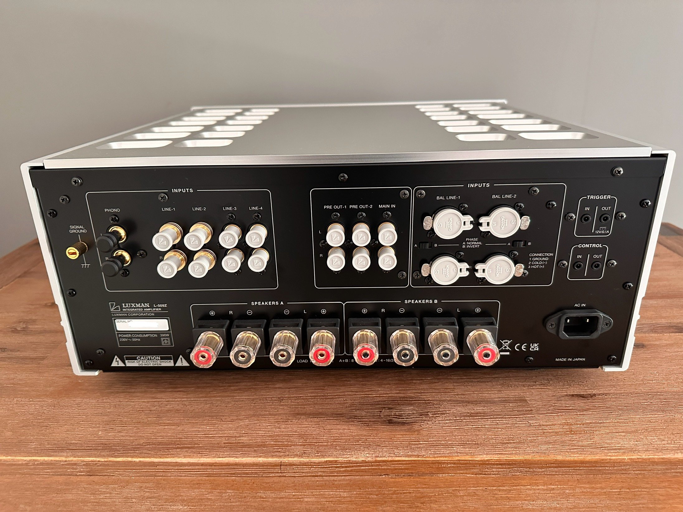 Luxman L-509Z Integrated Amplifier (Solid State) - Integrated Amplifiers - StereoNET
