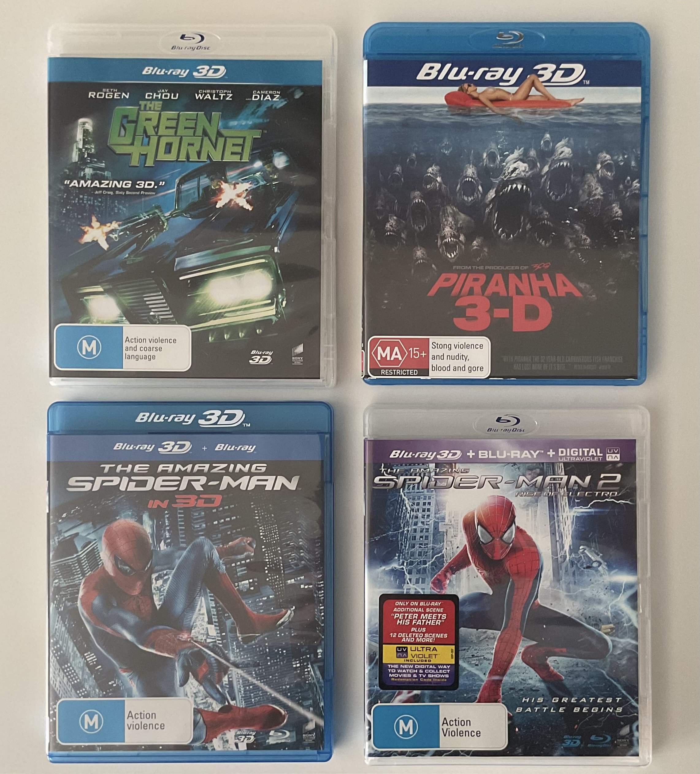 Huge Movie Lot - 4K + Blu-ray + 3D Blu-ray + DVD + Box Sets Blu-ray ...