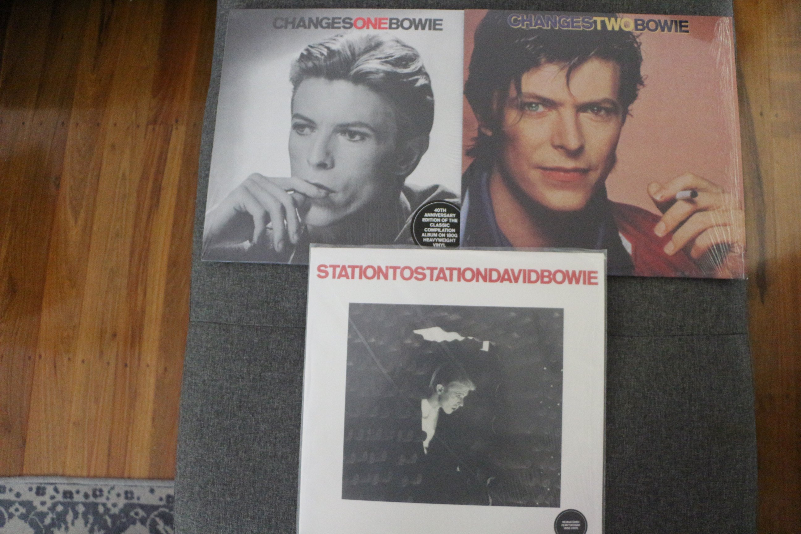 Bowie Changes One, Two and Station to Station Vinyl Record (LP ...