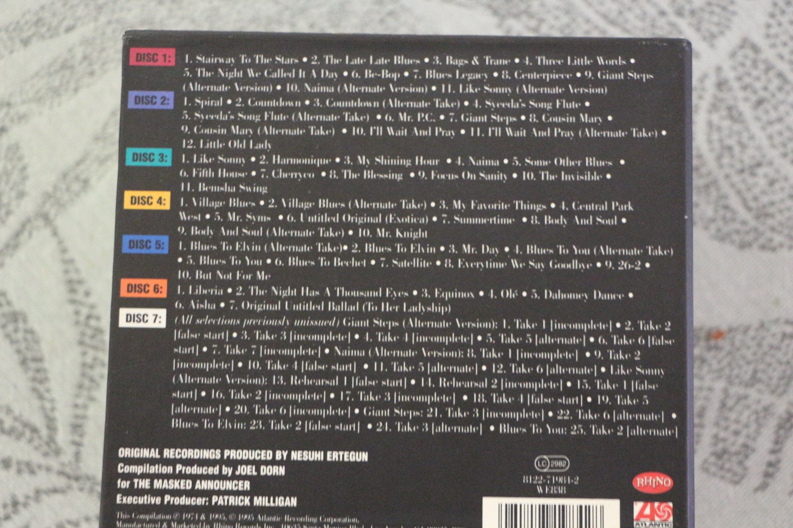 John Coltrane-The Heavyweight Champion Complete Atlantic Recordings CD ...