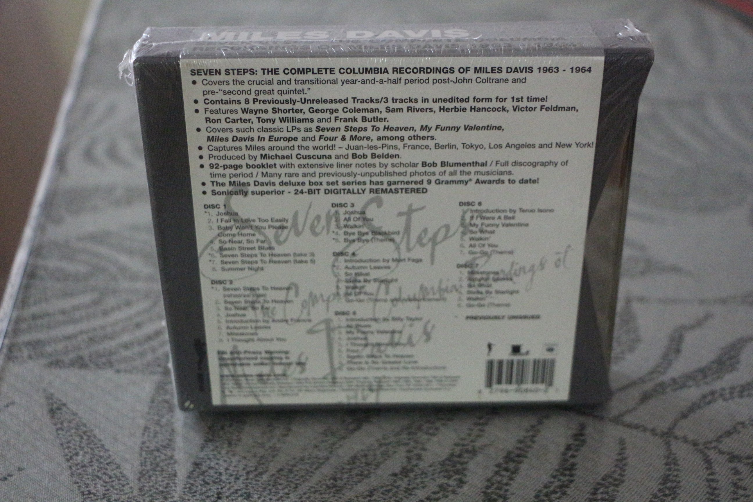 Miles Davis- Seven Steps: Complete Columbia Recordings 1963-64 CD Box Set |﻿ CD / SACD