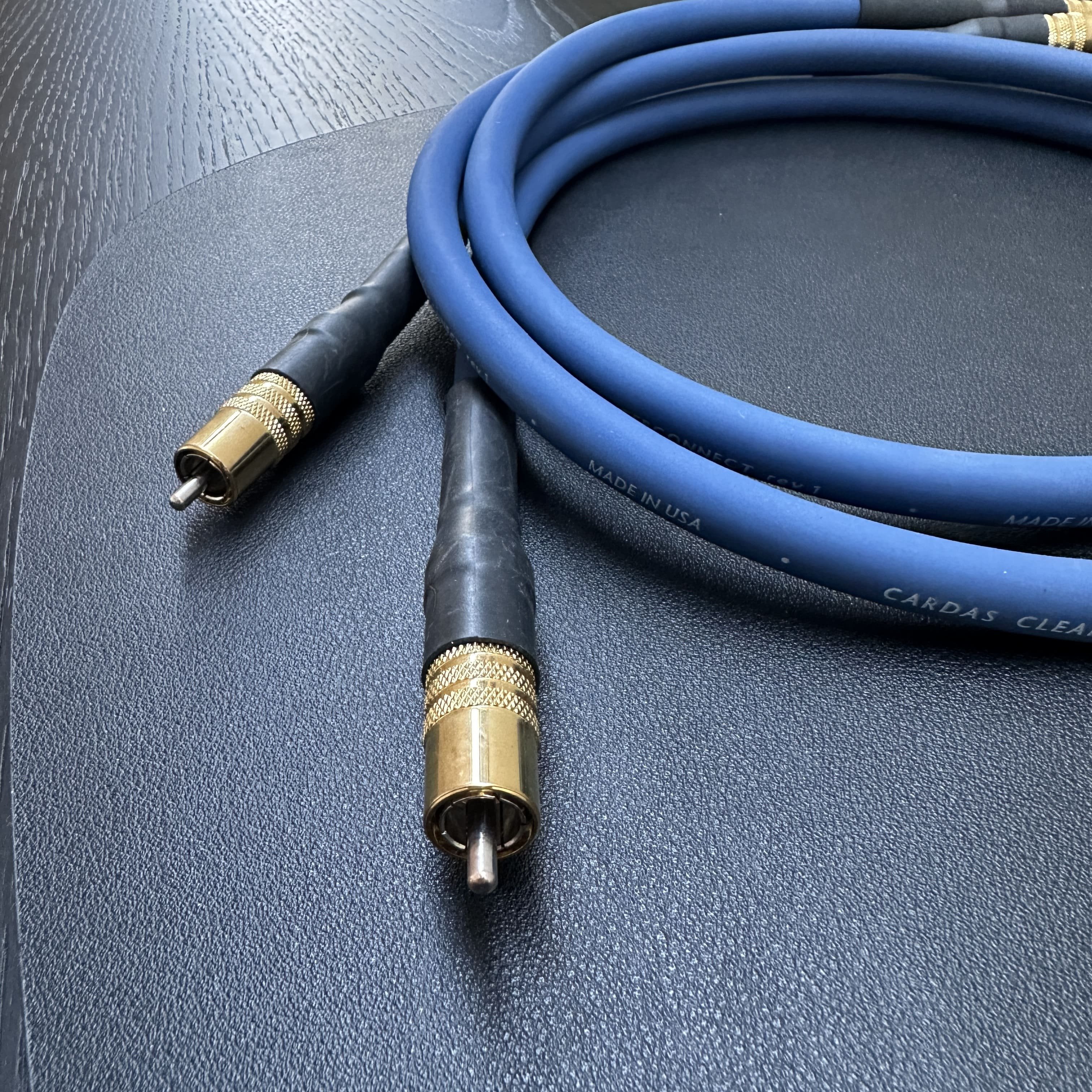 Cardas Audio Clear 1m Interconnect Cables (RCA) |﻿ Interconnects