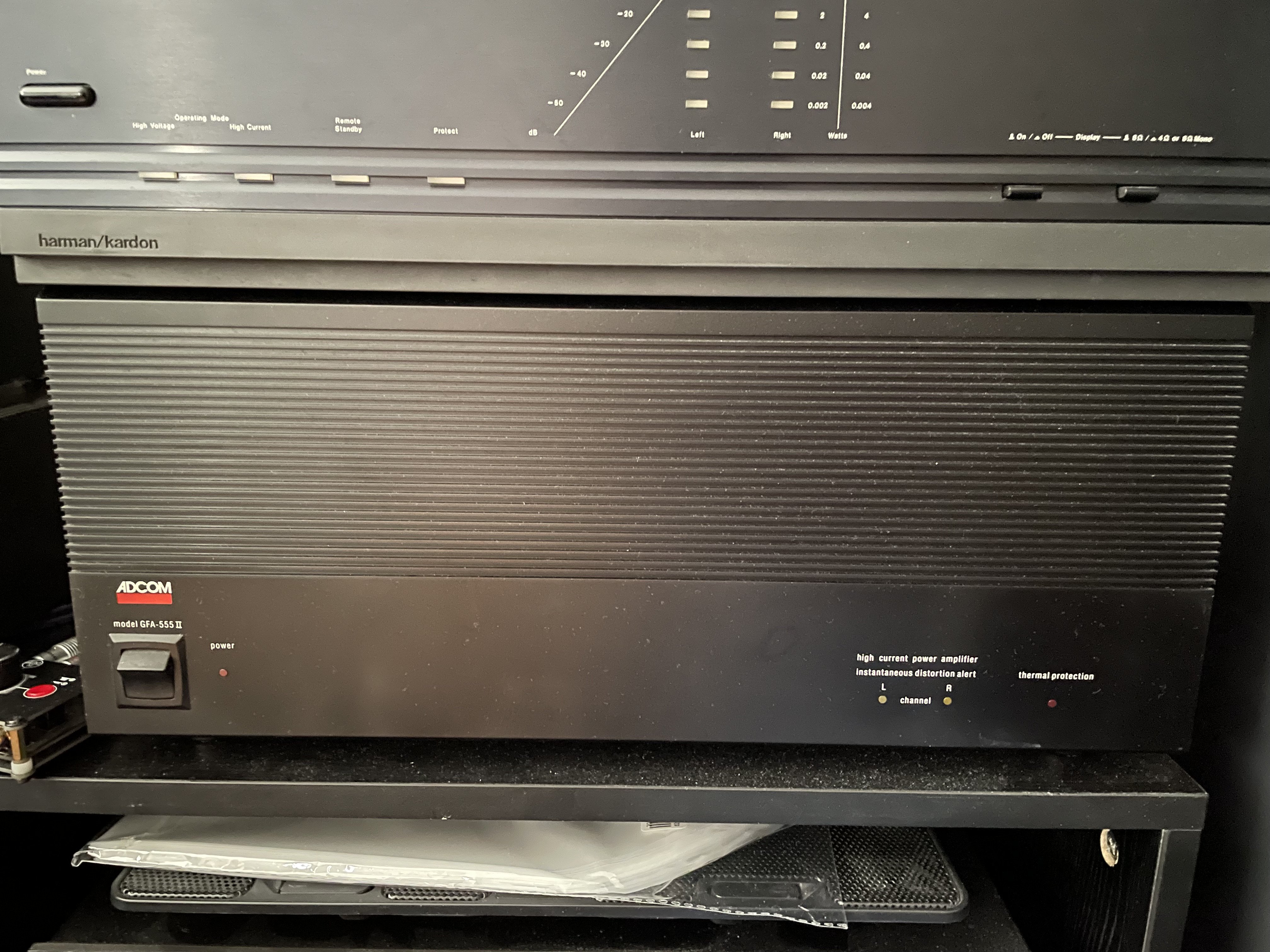 ADCOM GFA 555 Mkii Power Amplifier |﻿ Power Amplifiers