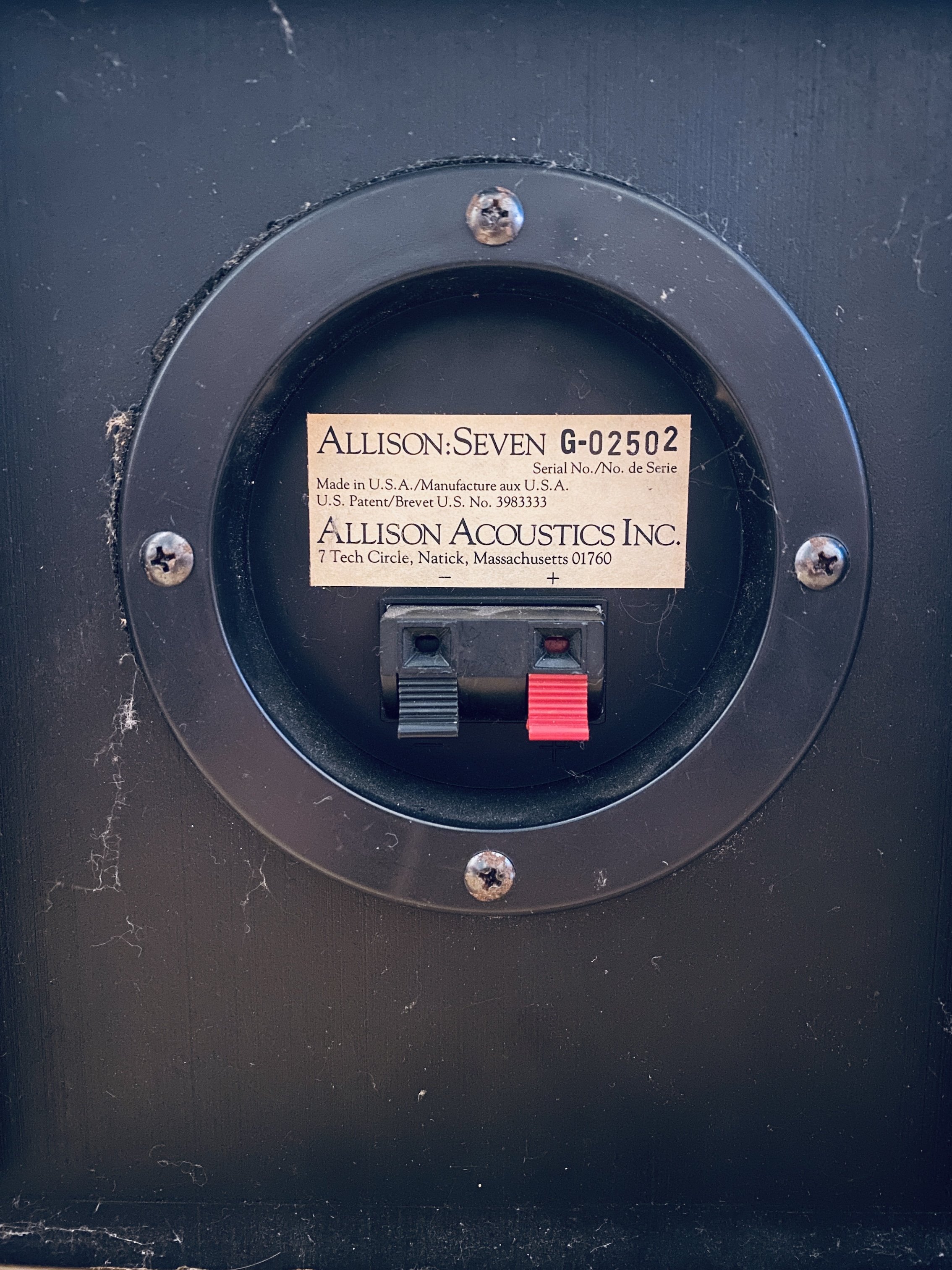 Allison Audio CD 7 Floorstanding Loudspeakers |﻿ Floorstanders & Large ...