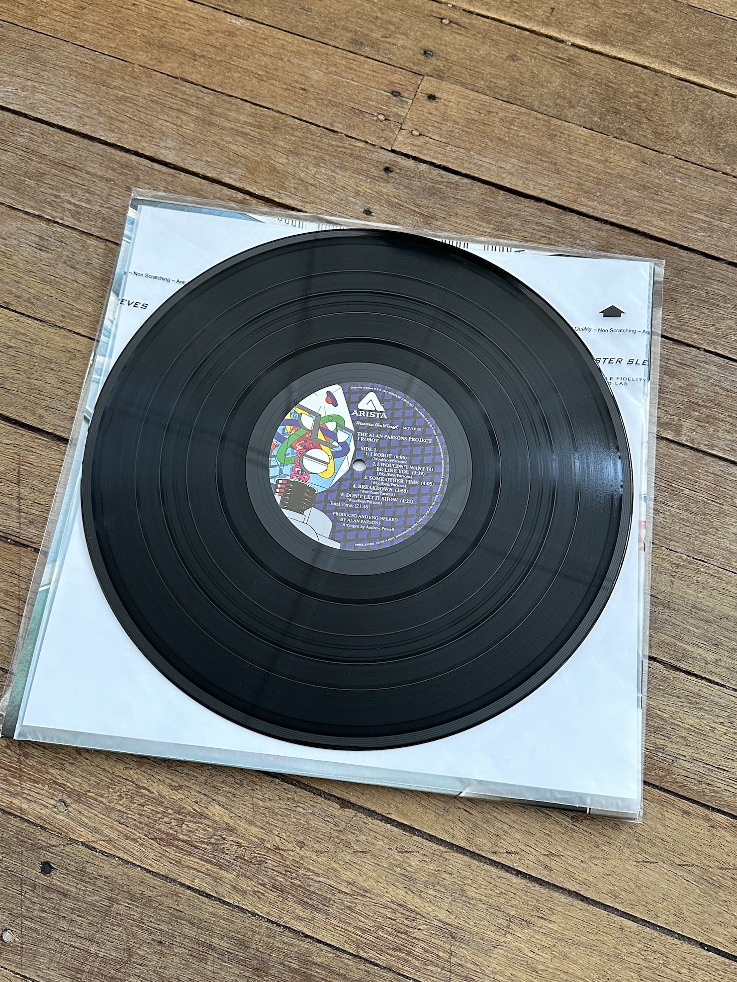 Alan Parsons - I Robot Vinyl Record (LP) - Vinyl Records - StereoNET