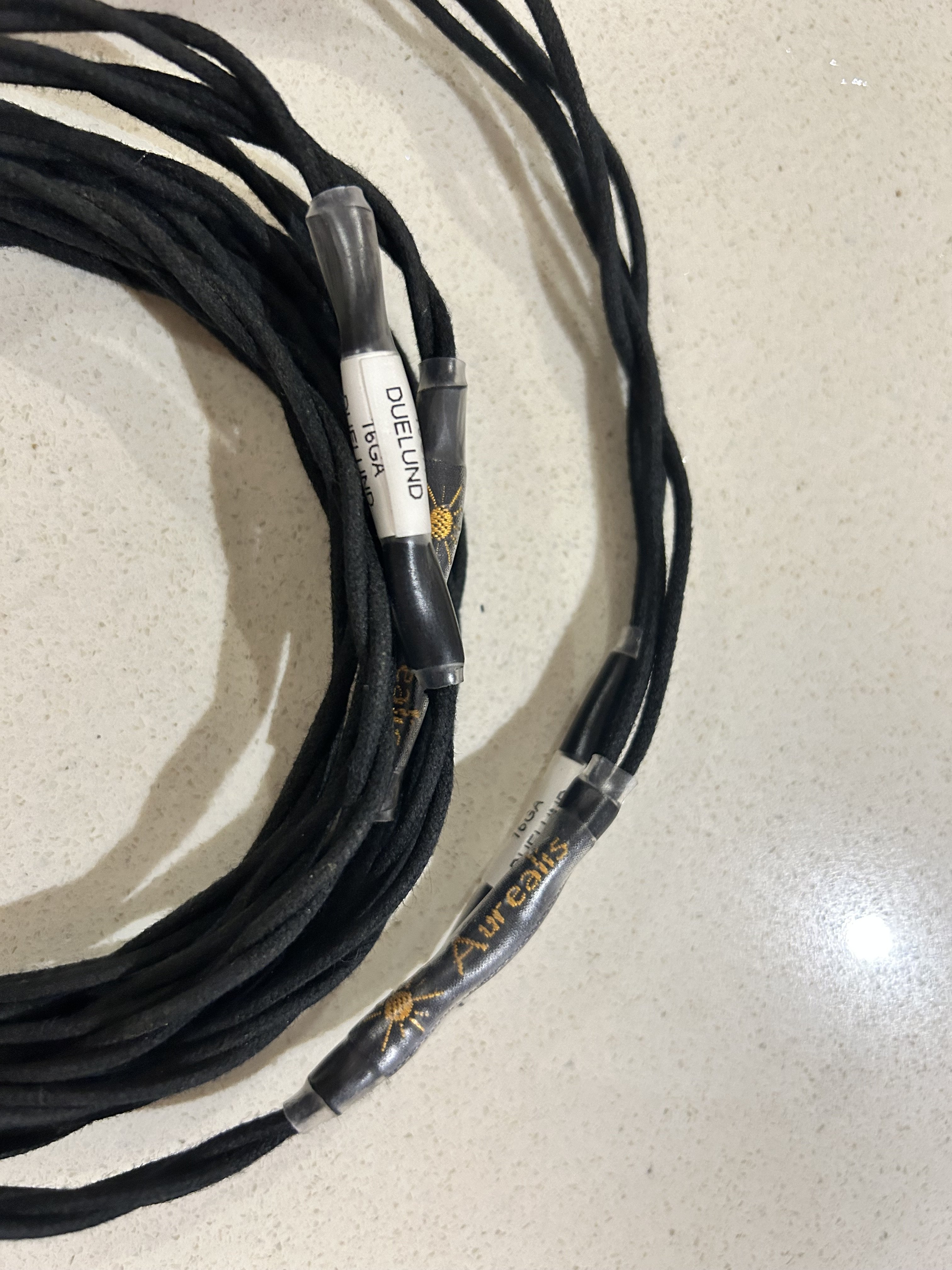 Aurealis Duelund 12GA 1.9m Speaker Cables |﻿ Speaker Cables