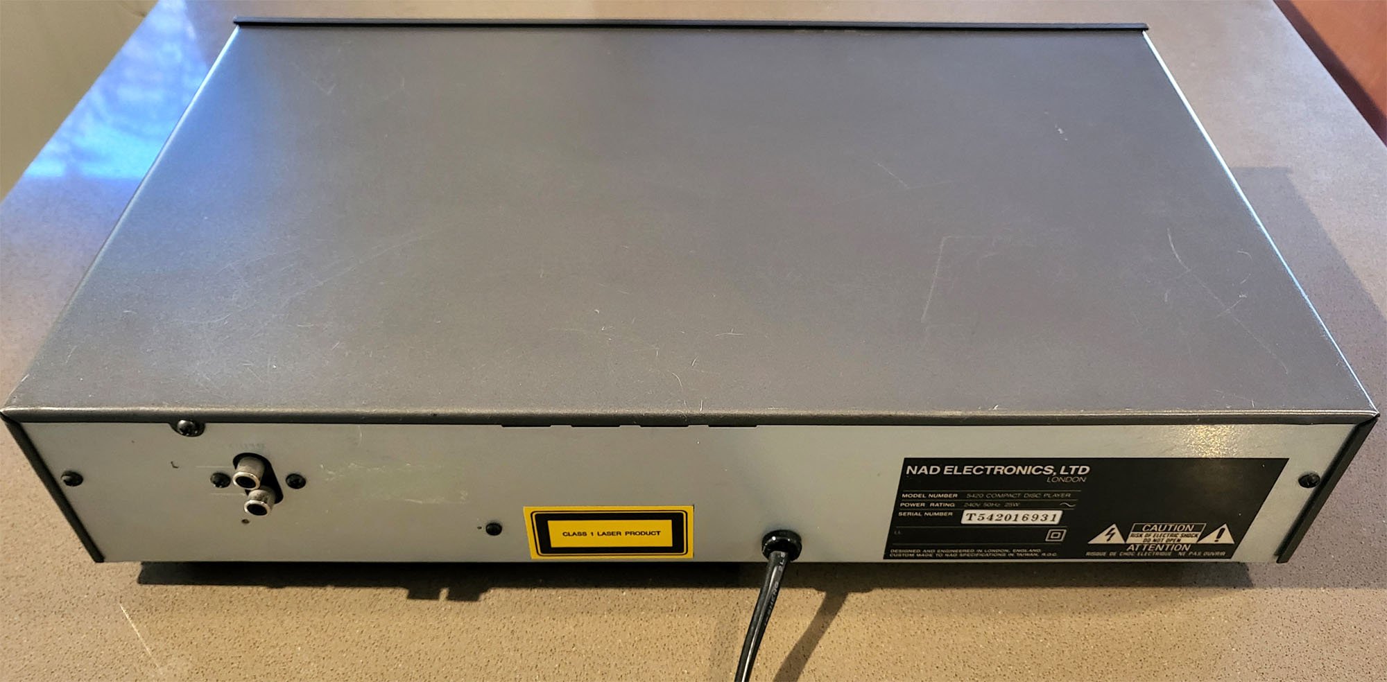 NAD Electronics 5420 CD Player - CD/SACD Players & Transport - StereoNET