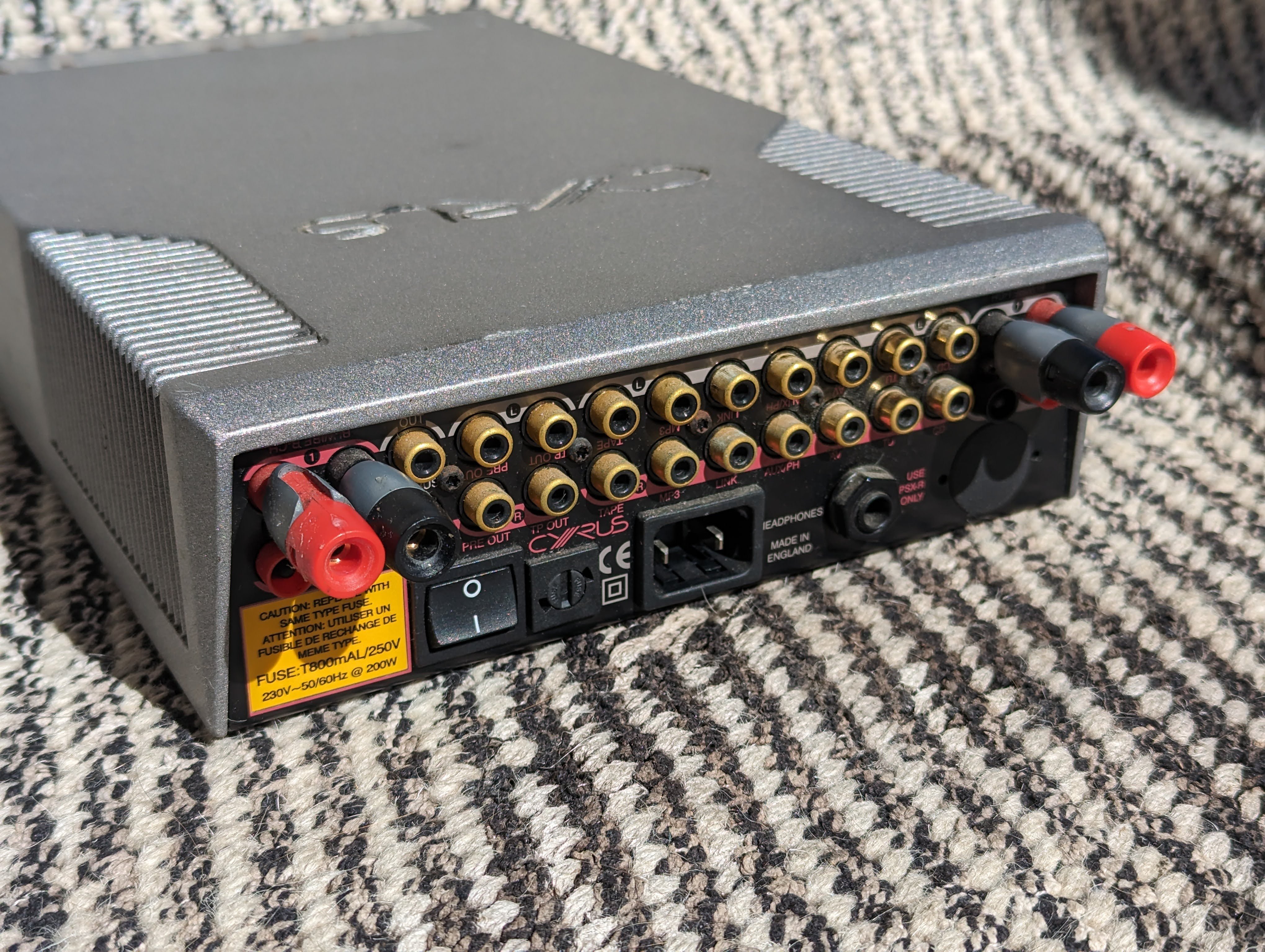 Cyrus Audio 6vs2 Integrated Amplifier (Solid State) - Integrated ...