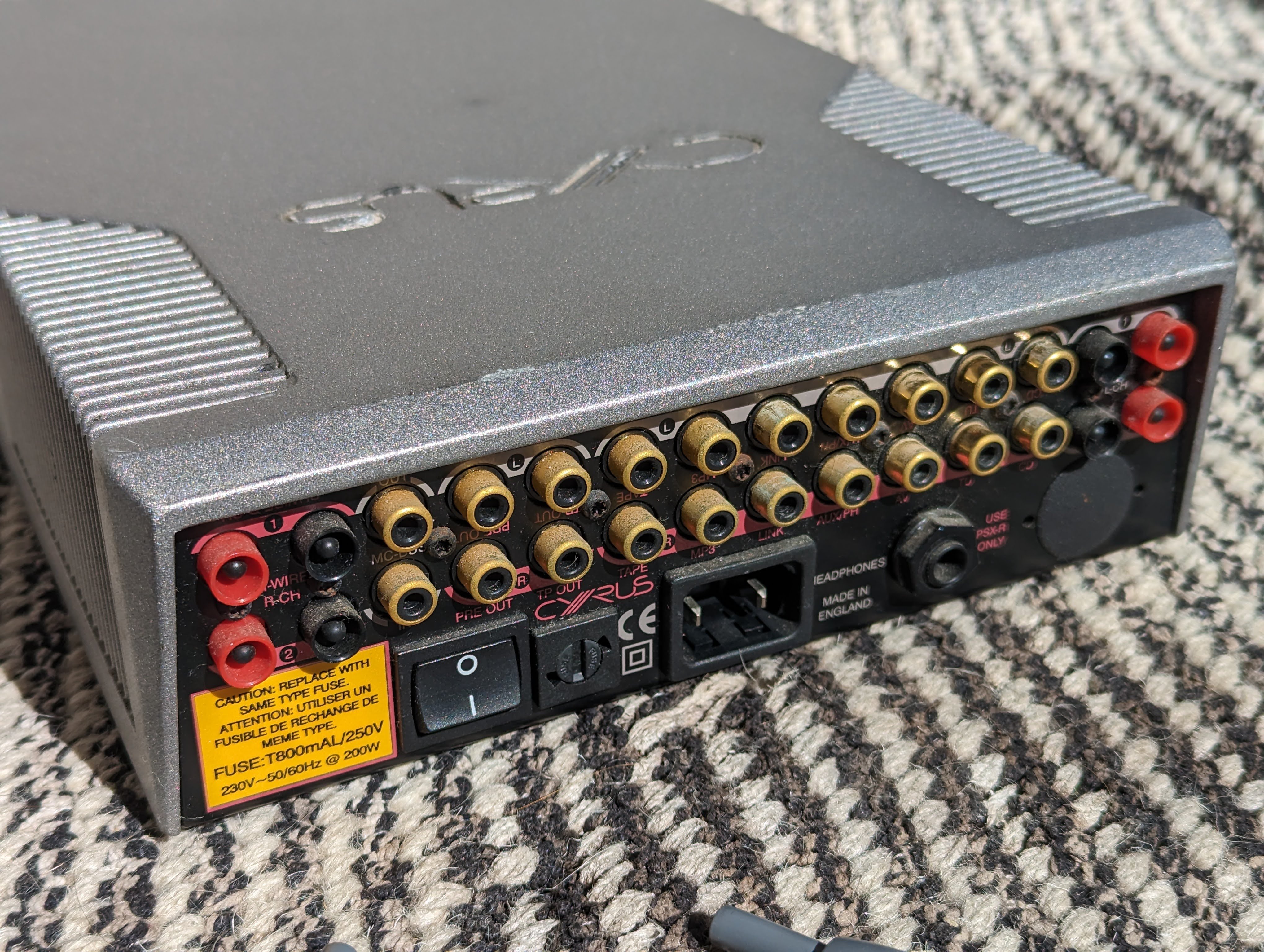 Cyrus Audio 6vs2 Integrated Amplifier (Solid State) - Integrated ...