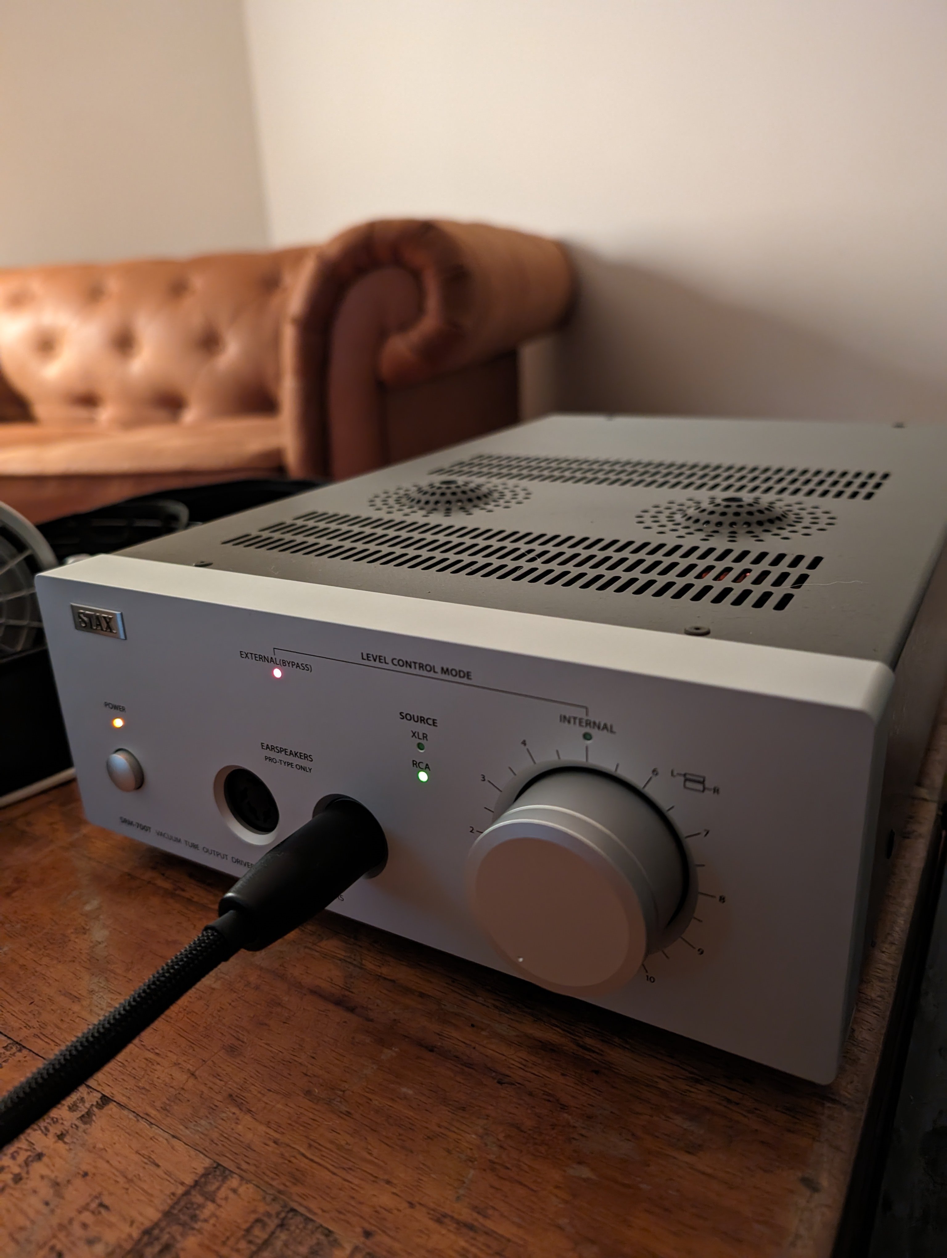 Stax SRM 700T Electrostatic Headphone Energiser - Headphone Amps & DACs ...