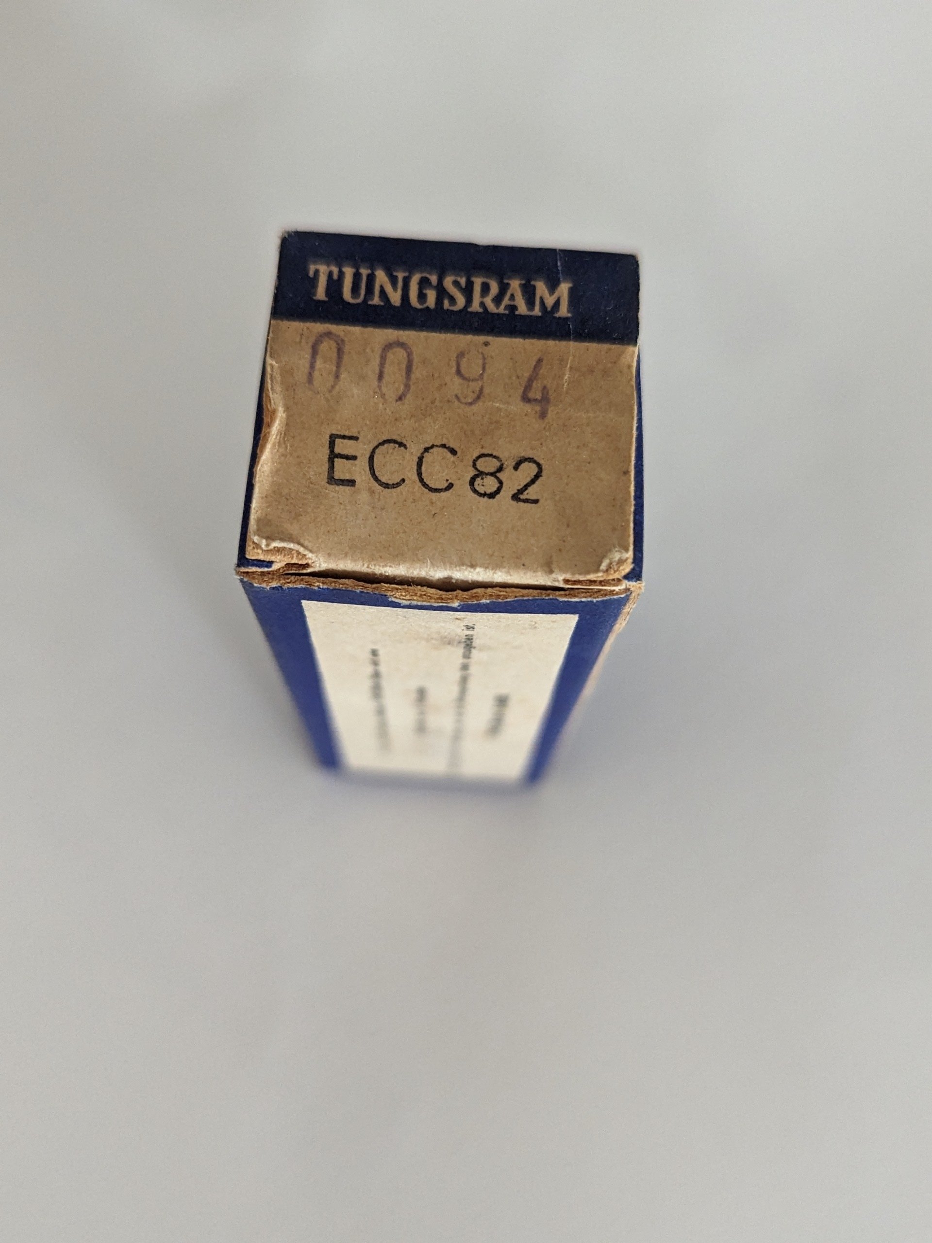 Tungsram ECC82 / 12AU7 Yellow Print Valves/Tubes - Valves / Tubes - StereoNET
