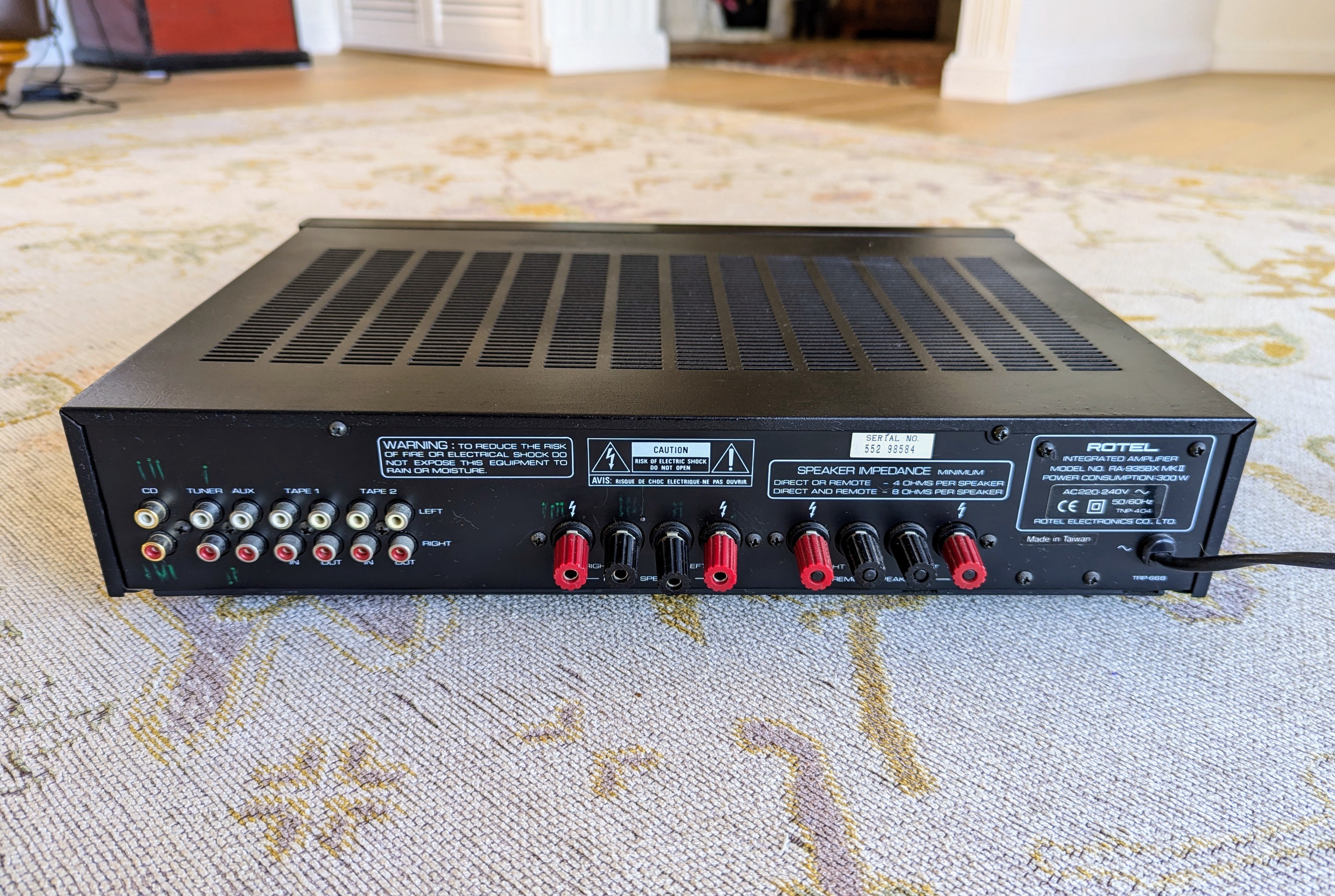 Rotel RA-935BX Integrated Amplifier (Solid State) |﻿ Integrated Amplifiers