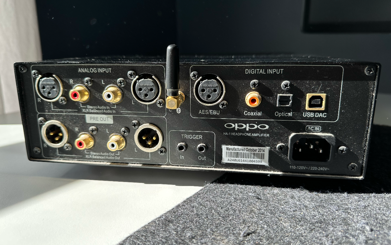 Oppo HA-1 Integrated Amplifier (Solid State) - Headphone Amps & DACs ...