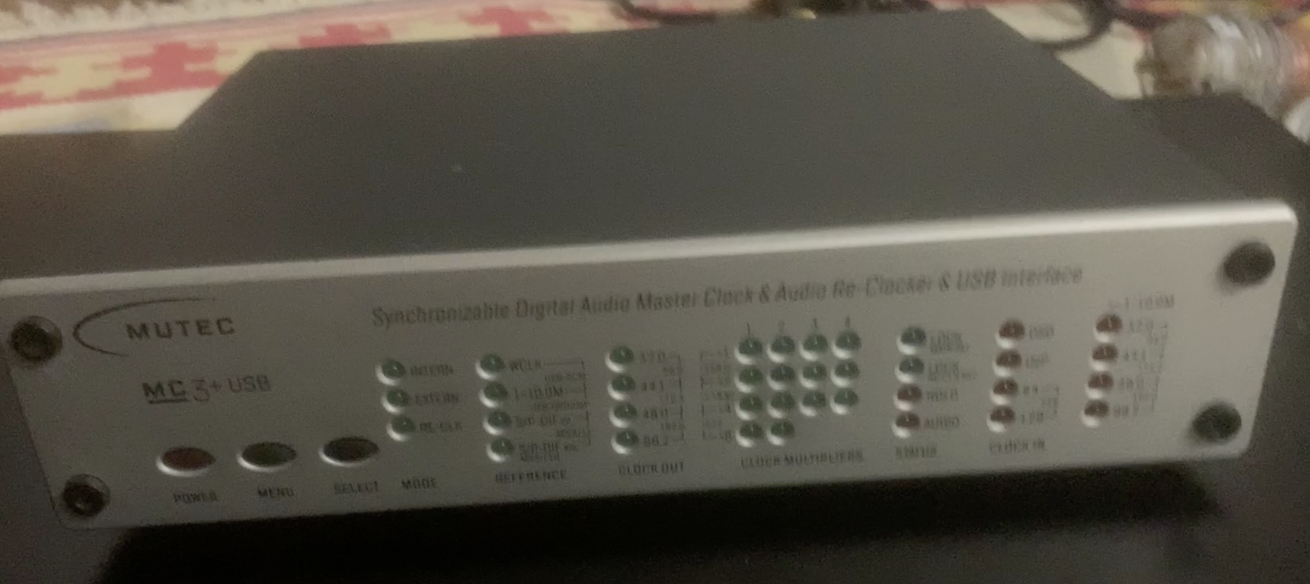 Mutec MC3+USB Master Digital Clock - Other Digital (ADC/DDC etc) - StereoNET