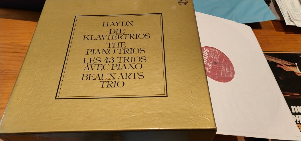 Haydn Complete Piano Trios/Beaux Arts on Dutch Philips 14LPs Vinyl Record (LP) - Vinyl Records ...