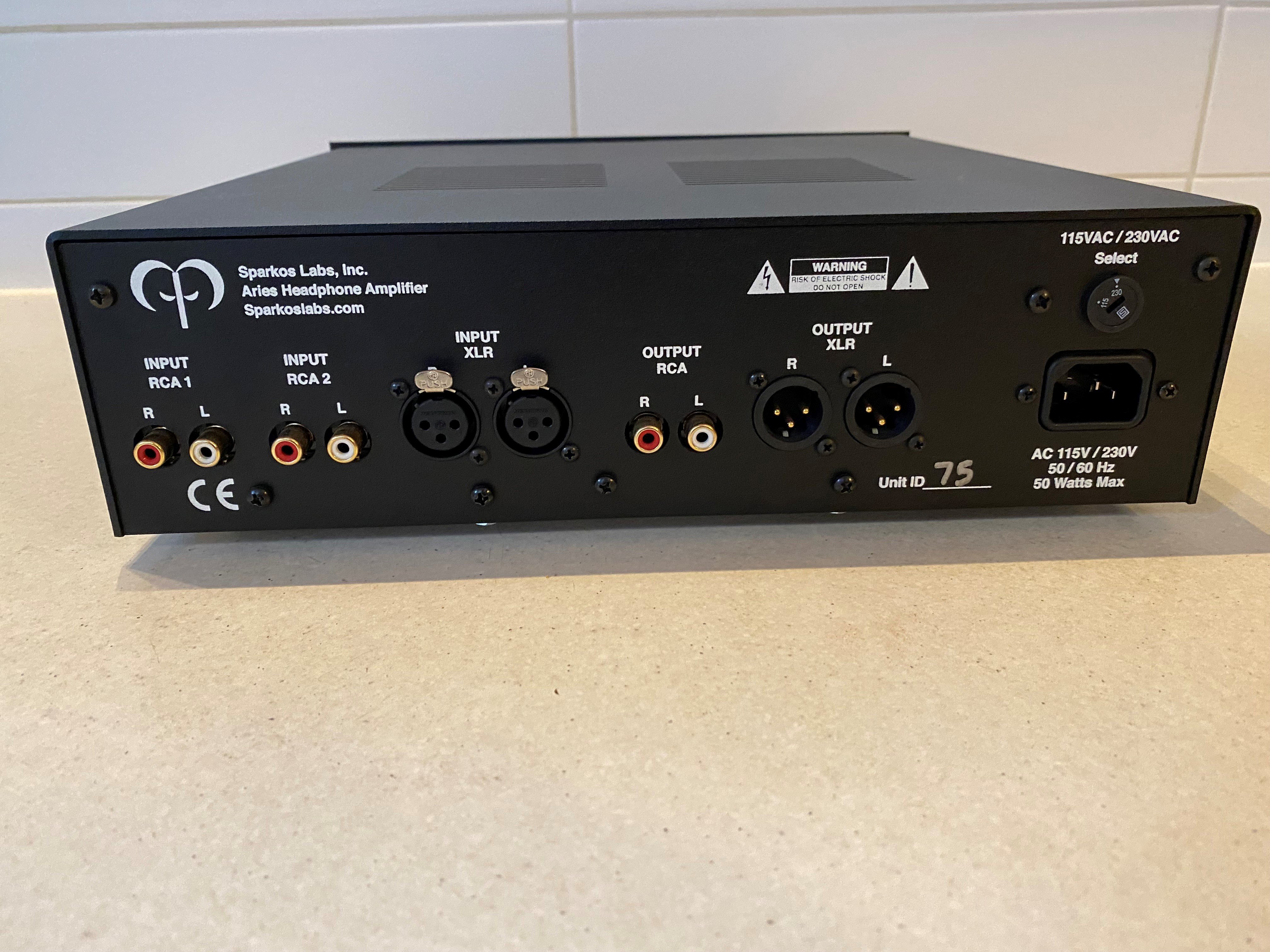 Sparkos Aries Full Version Headphone Amp / Pre Amp - Headphone Amps ...