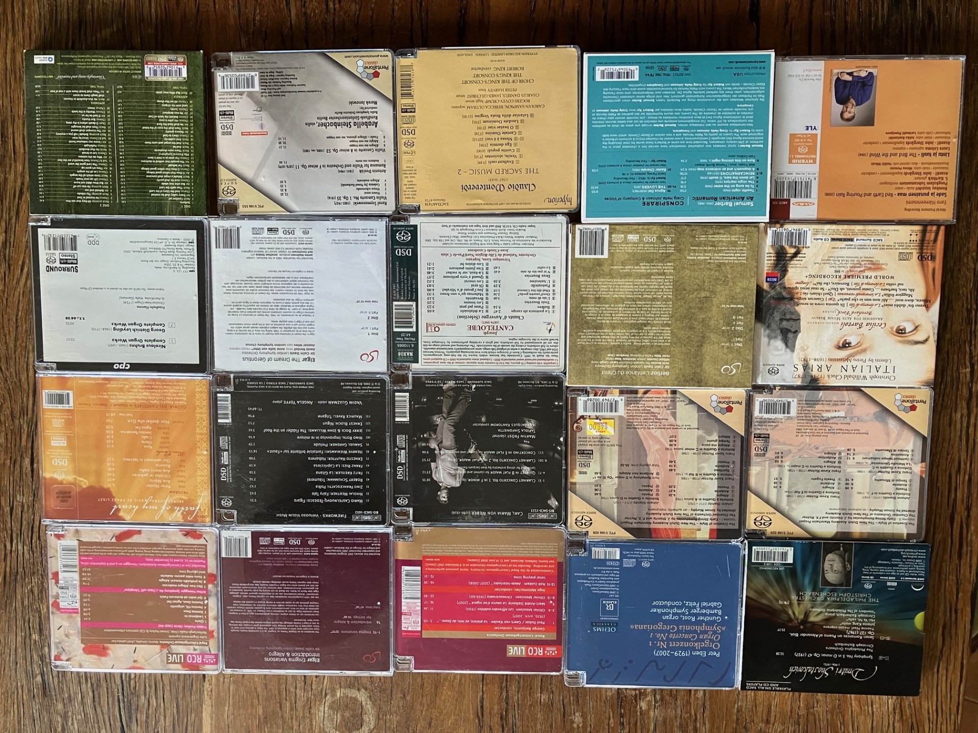 SACD Classical lot 2. SACD - CD / SACD - StereoNET