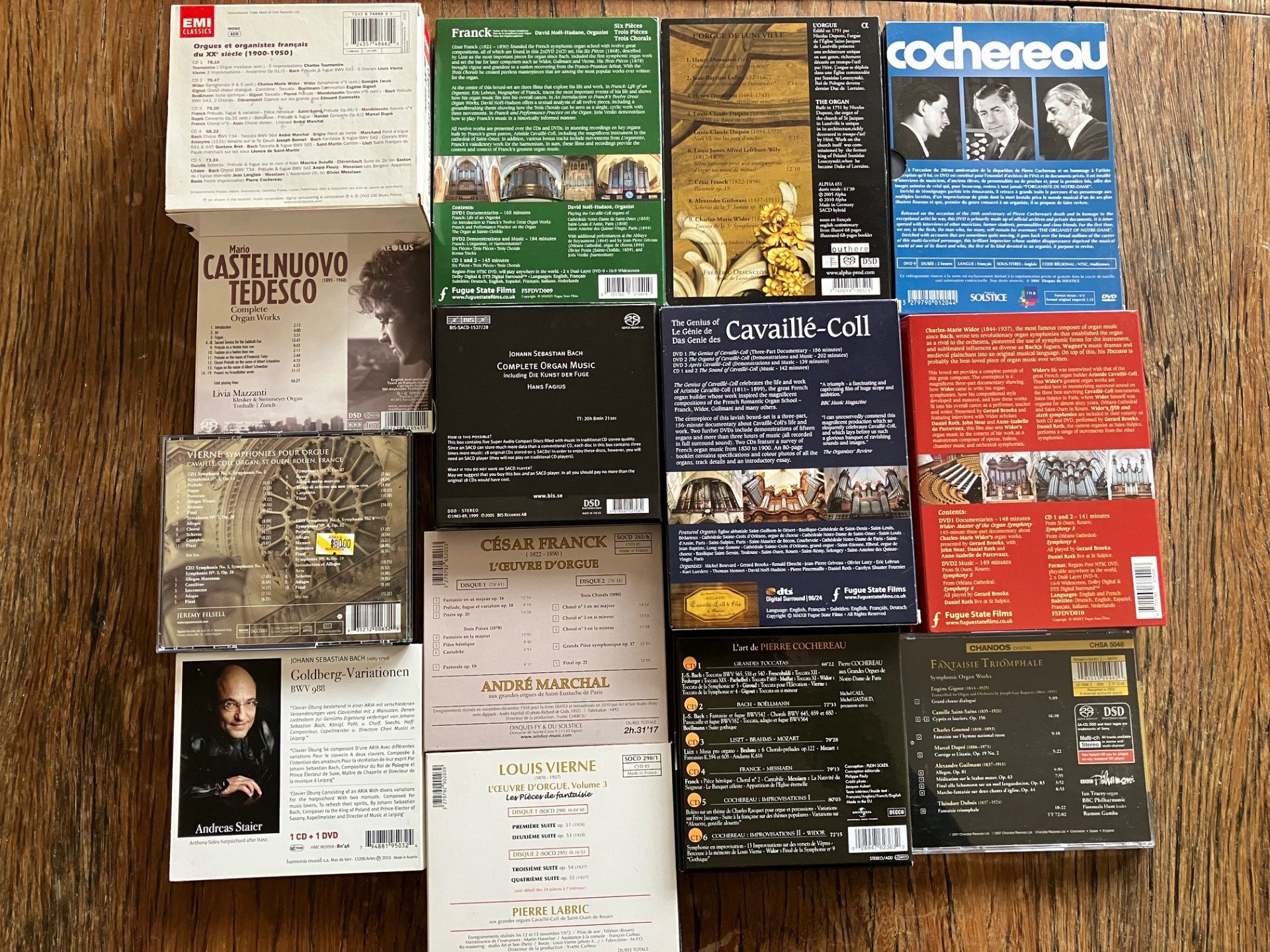 Organ Music Collection of CDS and DVDS CD Box Set - CD / SACD - StereoNET