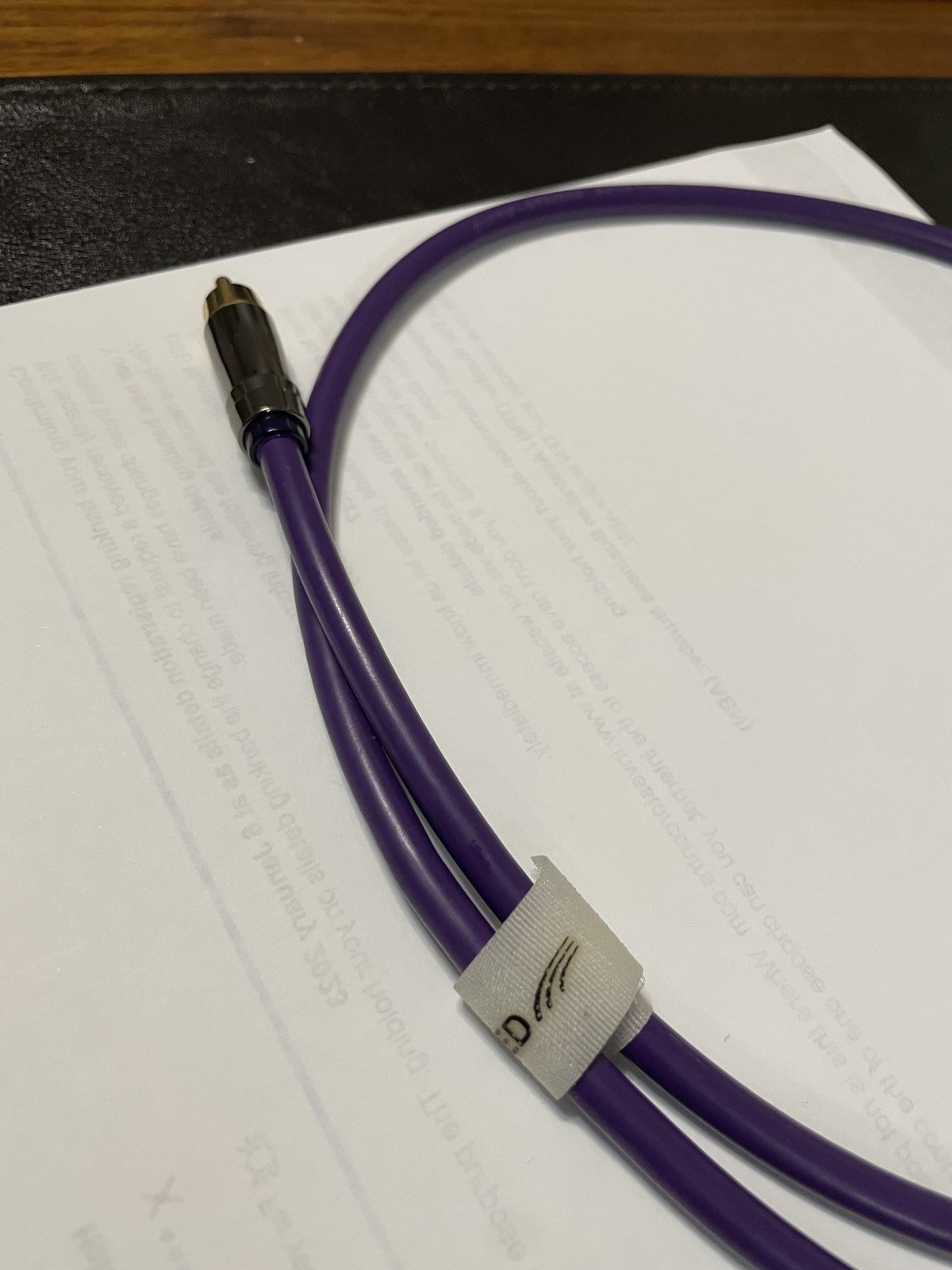 QED Performance Reference Digital interconnect - Digital Cables - StereoNET