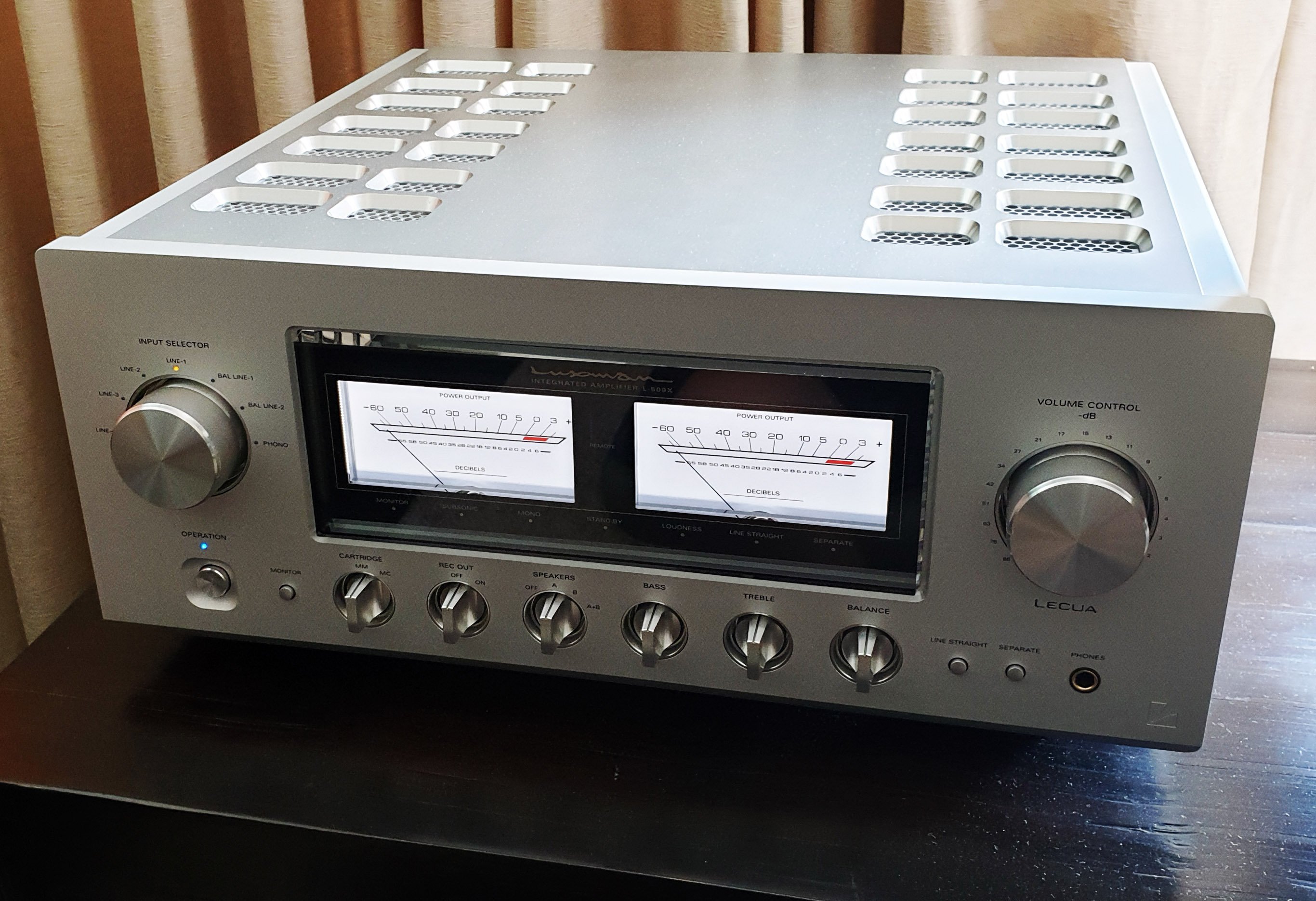 Luxman L-509X Integrated Amplifier (Solid State) - Integrated ...