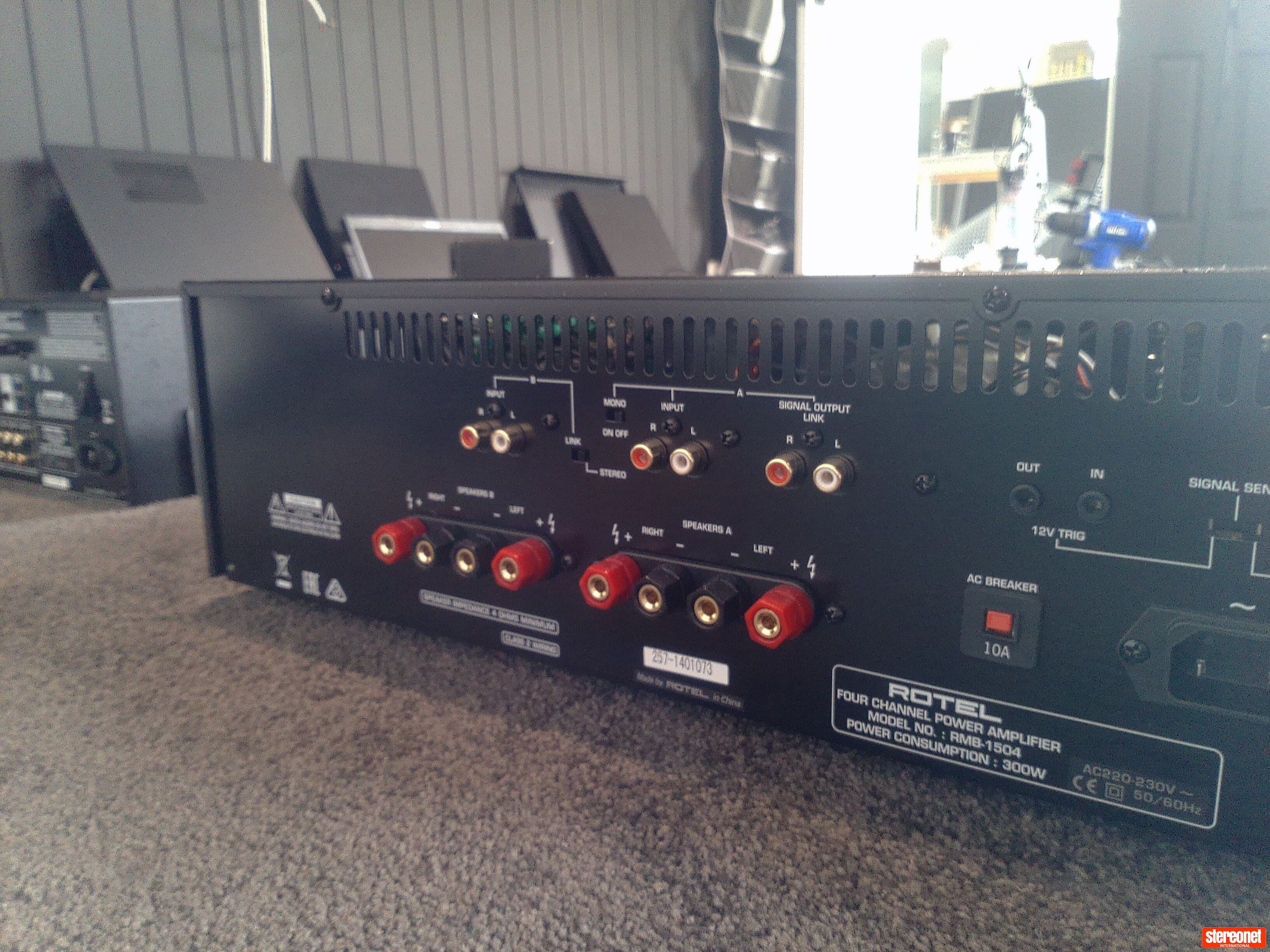 Rotel RMB1504 Power Amplifier - Power Amplifiers - StereoNET