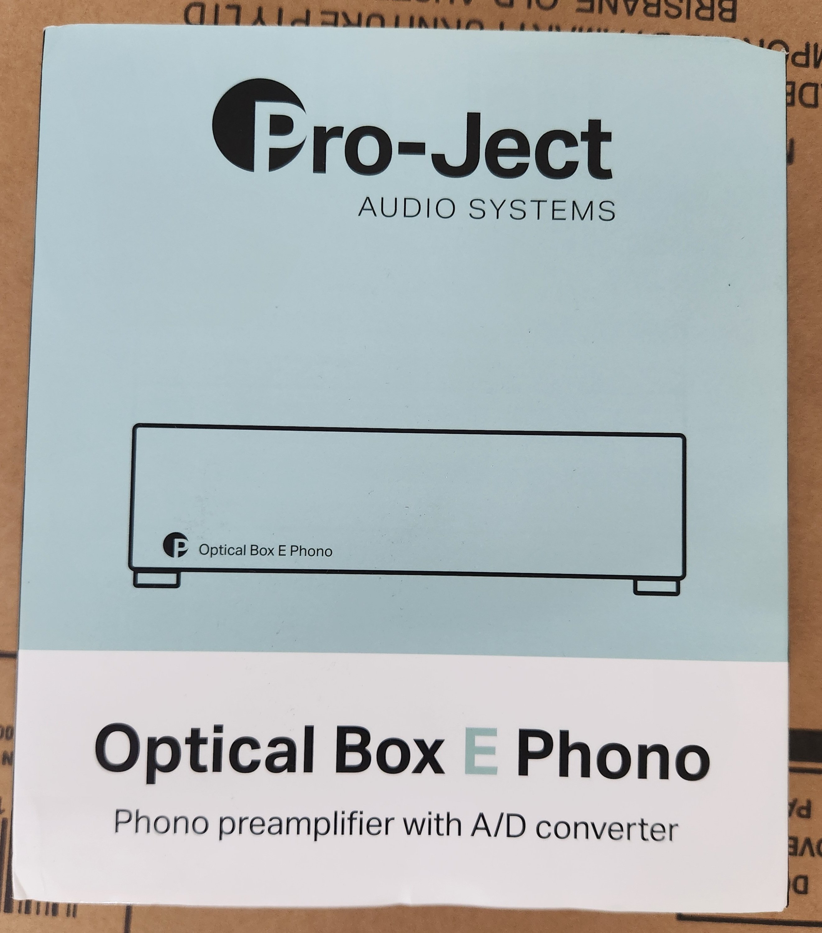 Pro-Ject Optical Box E Phono Preamplifier - Phono Amplifiers - StereoNET