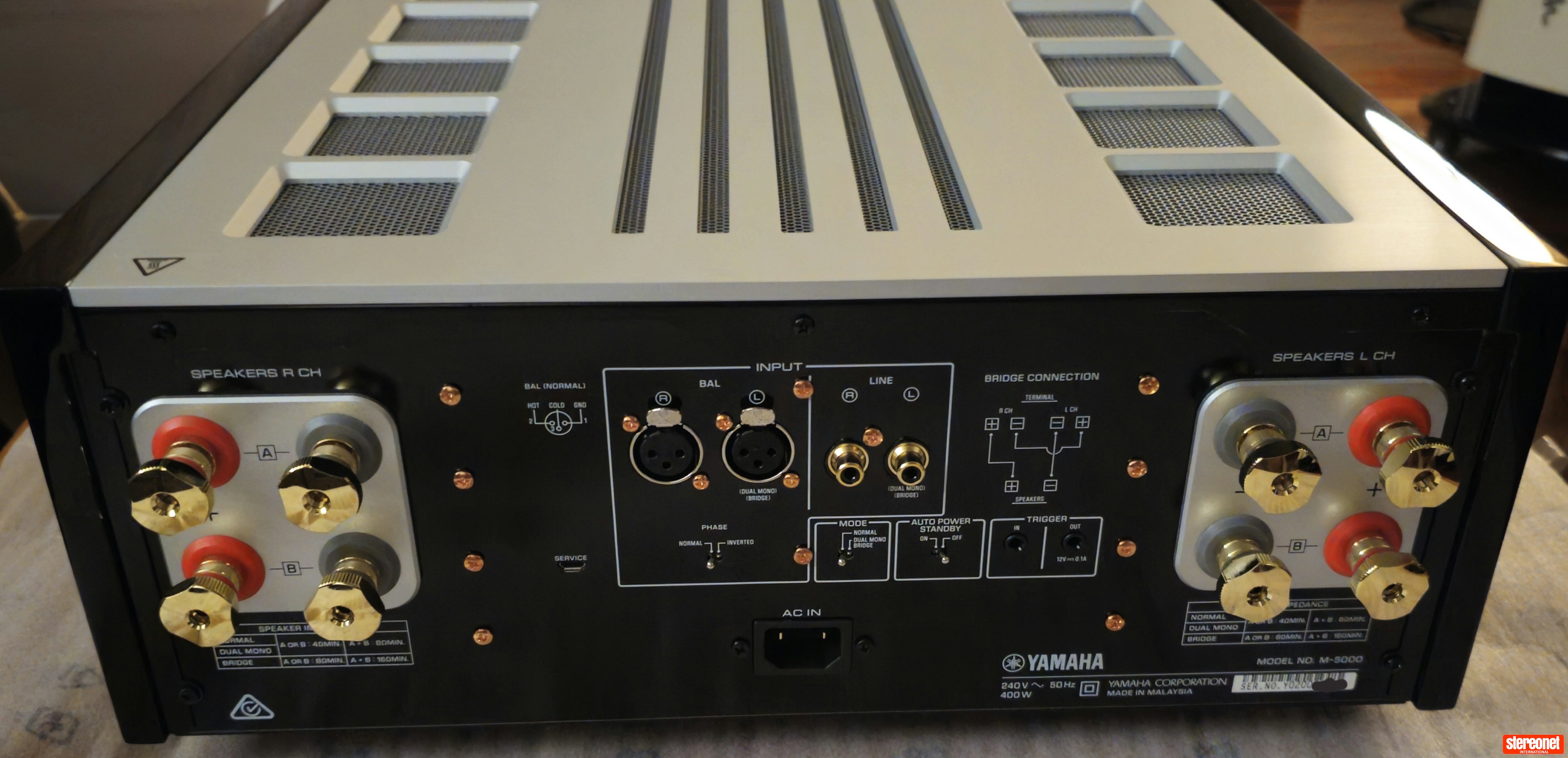 Yamaha M5000, C5000 Power Amplifier - Power Amplifiers - StereoNET