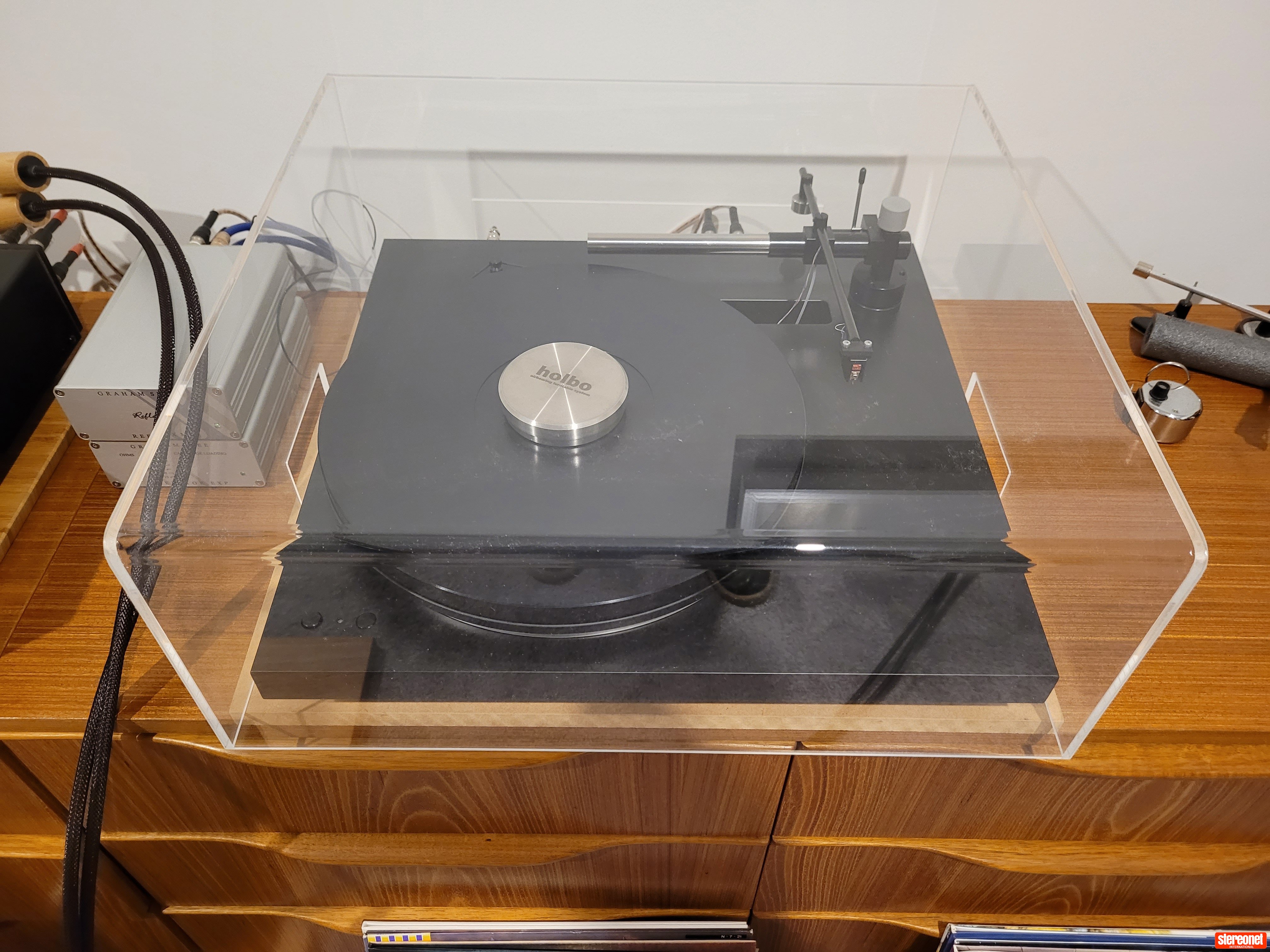 Holbo Air bearing turntable system Turntable and Tonearm Package ...