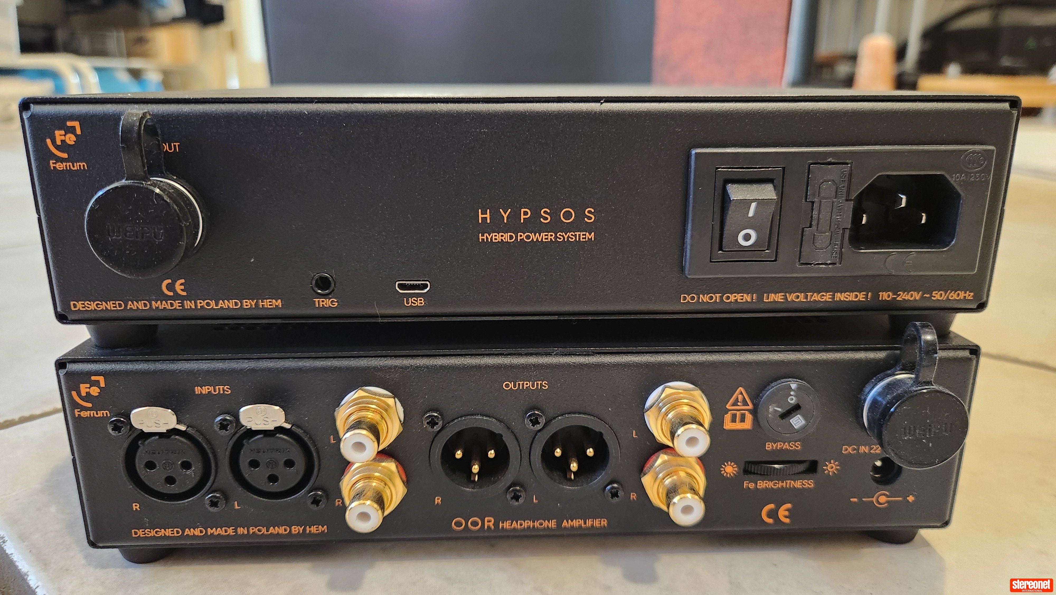 Ferrum Audio Hypsos + OOR Headphone Amplifier - Headphone Amps & DACs - StereoNET