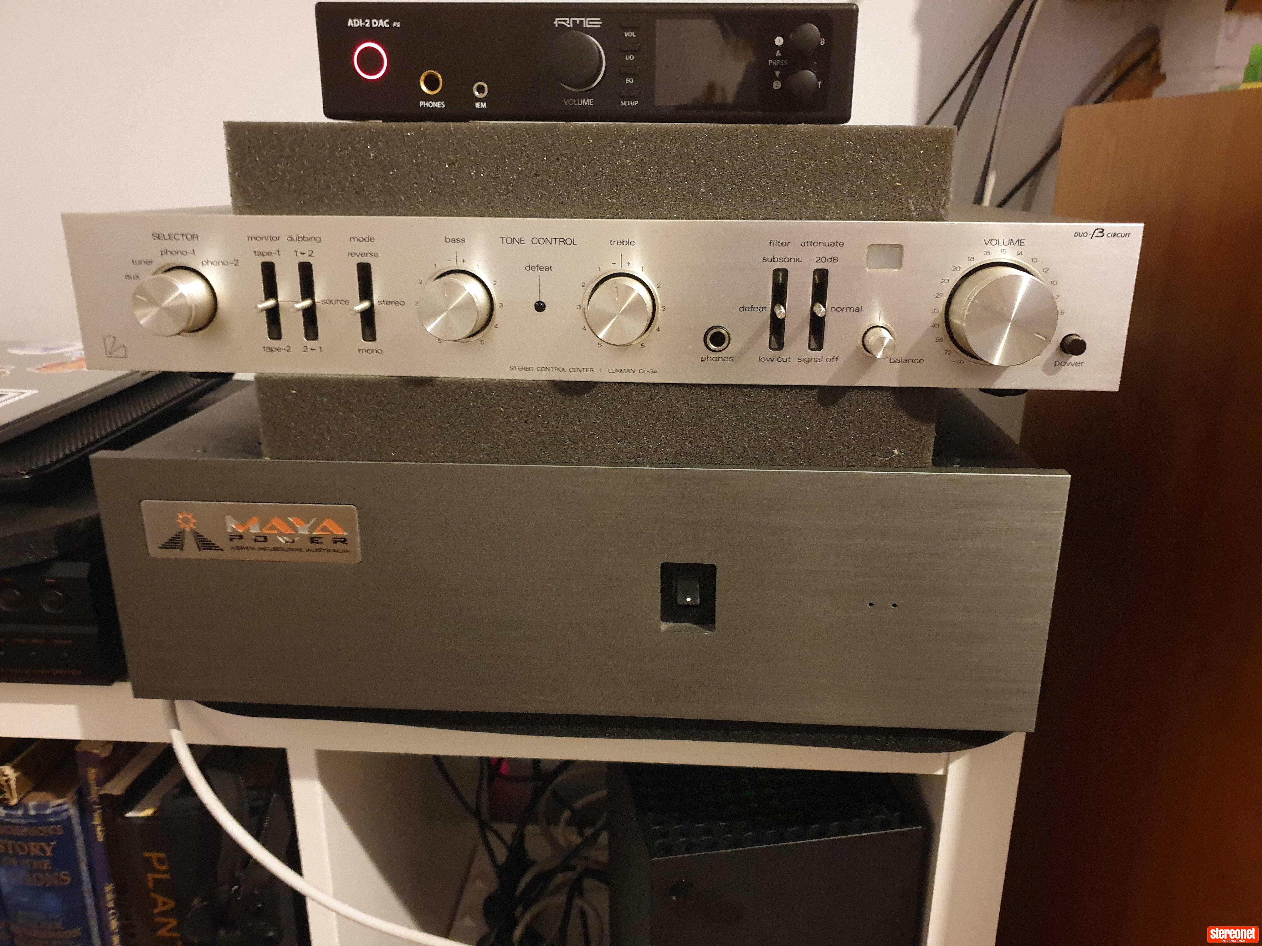 Luxman CL 34 Pre Amplifier - Pre Amplifiers - StereoNET