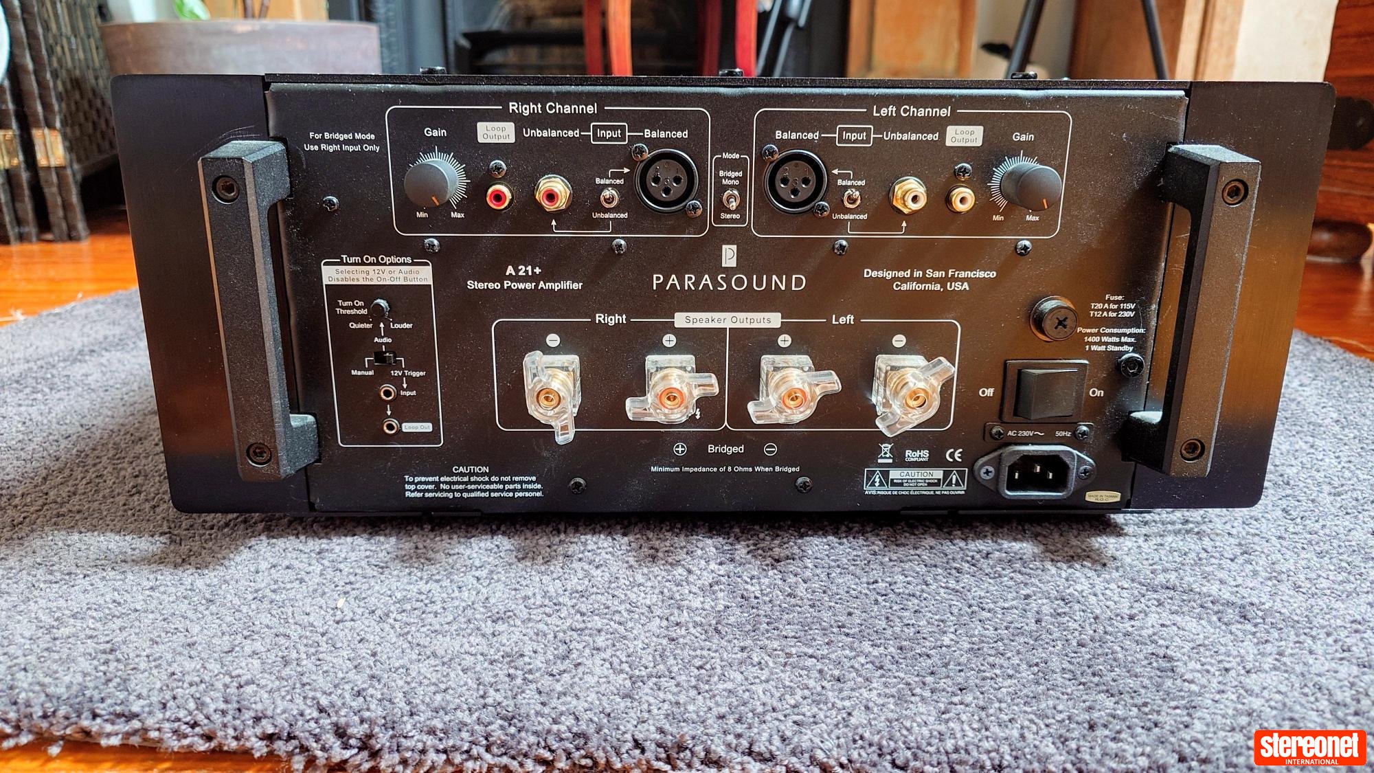 Parasound A21+ Power Amplifier - Power Amplifiers - StereoNET