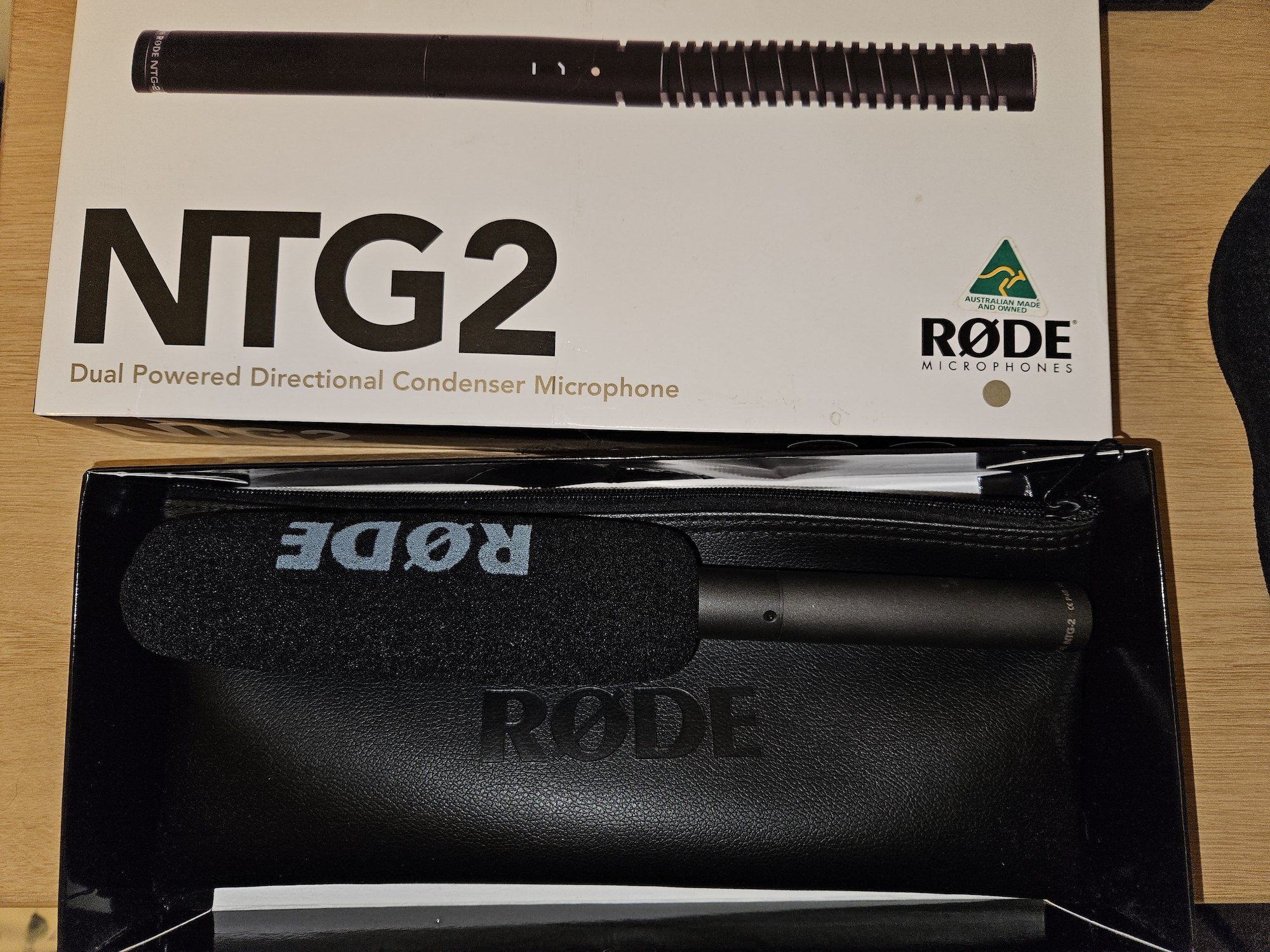 Rode NTG-2 Condenser Microphone - Pro Audio / Studio Gear - StereoNET