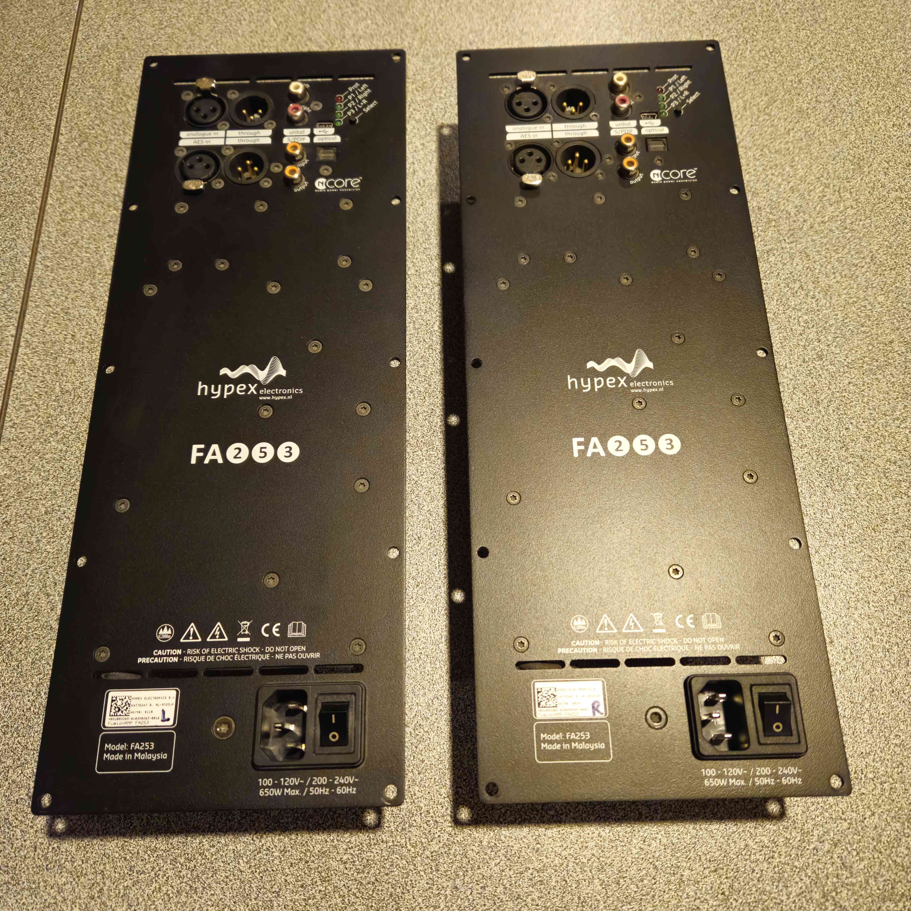 Hypex Fusion FA253 3 Channel Plate Amplifier - Multi Channel Amplifiers ...