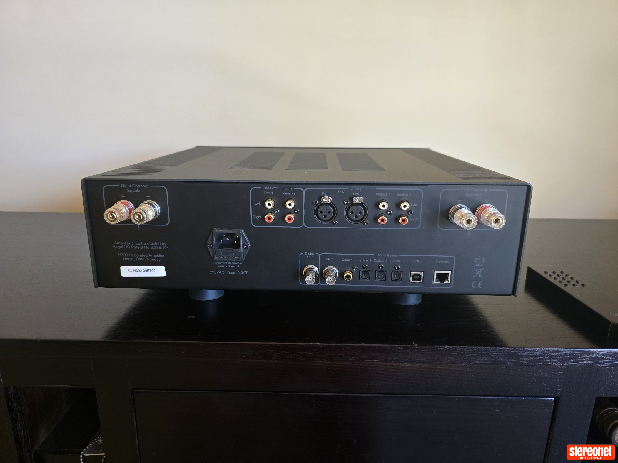 Hegel Music Systems H390 Integrated Amplifier (Solid State ...