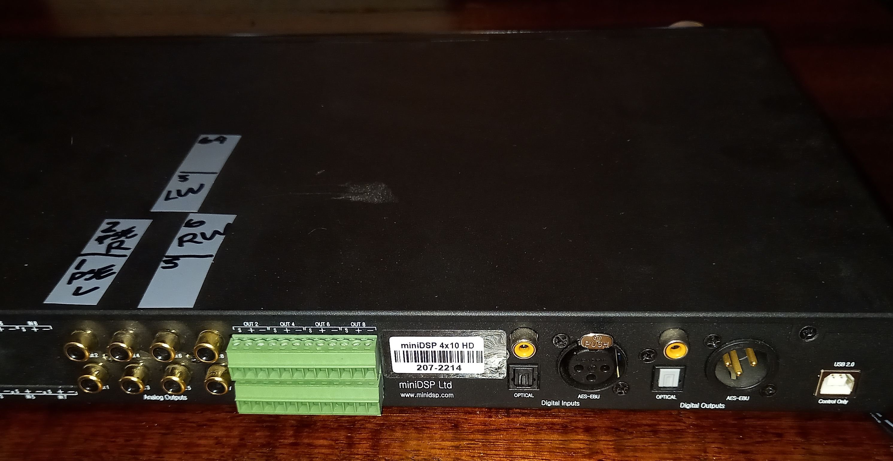 MiniDSP 4x10 Pre Amplifier - Audio Processors / Equalisers - StereoNET