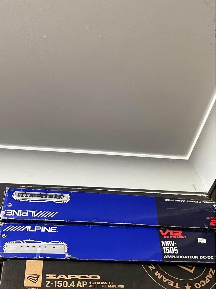Alpine V12 - Complete Amplification System Car Amplifier - Car Audio ...