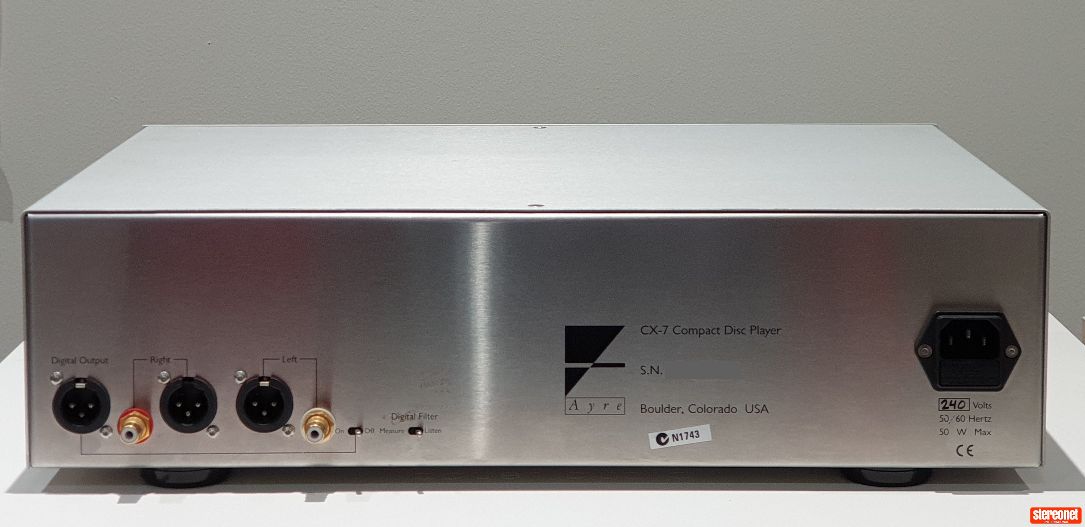 Ayre Acoustics CX-7eMP CD Player - CD/SACD Players & Transport - StereoNET