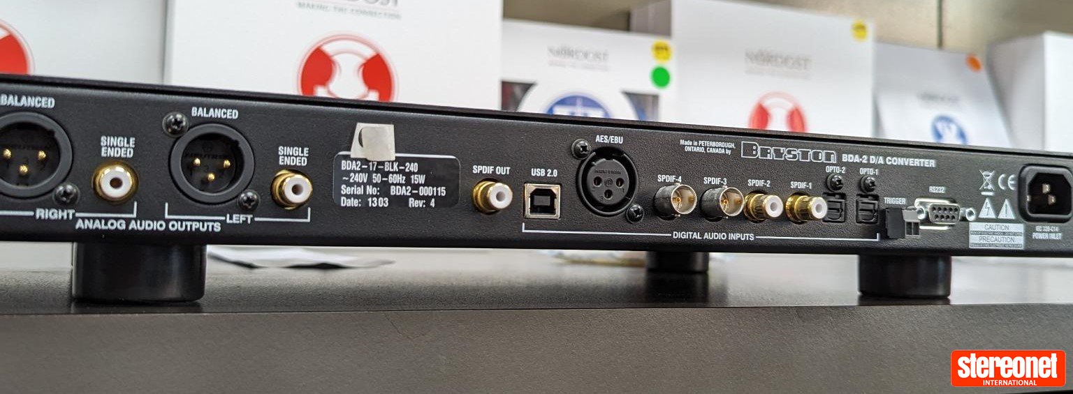 Bryston BDA-2 DAC - DACs and Streamers - StereoNET