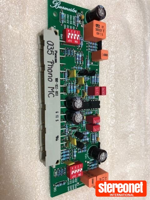 Burmester 035 Phono MC Module Phono Preamplifier - Phono Amplifiers ...