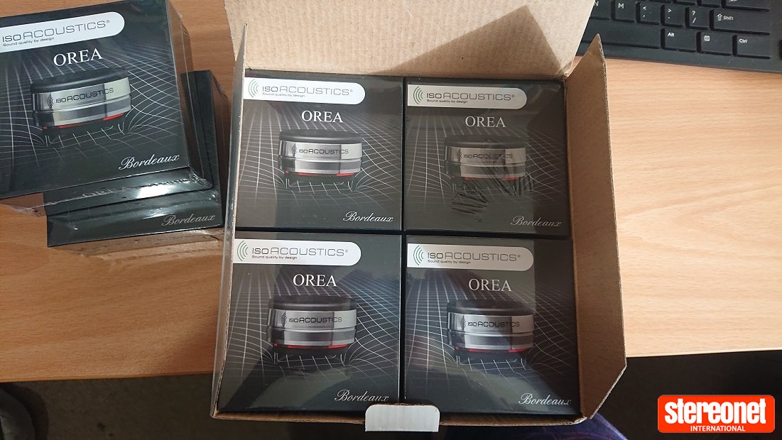 IsoAcoustics OREA Bordeaux Isolation Devices - Tweaks / Tuning - StereoNET