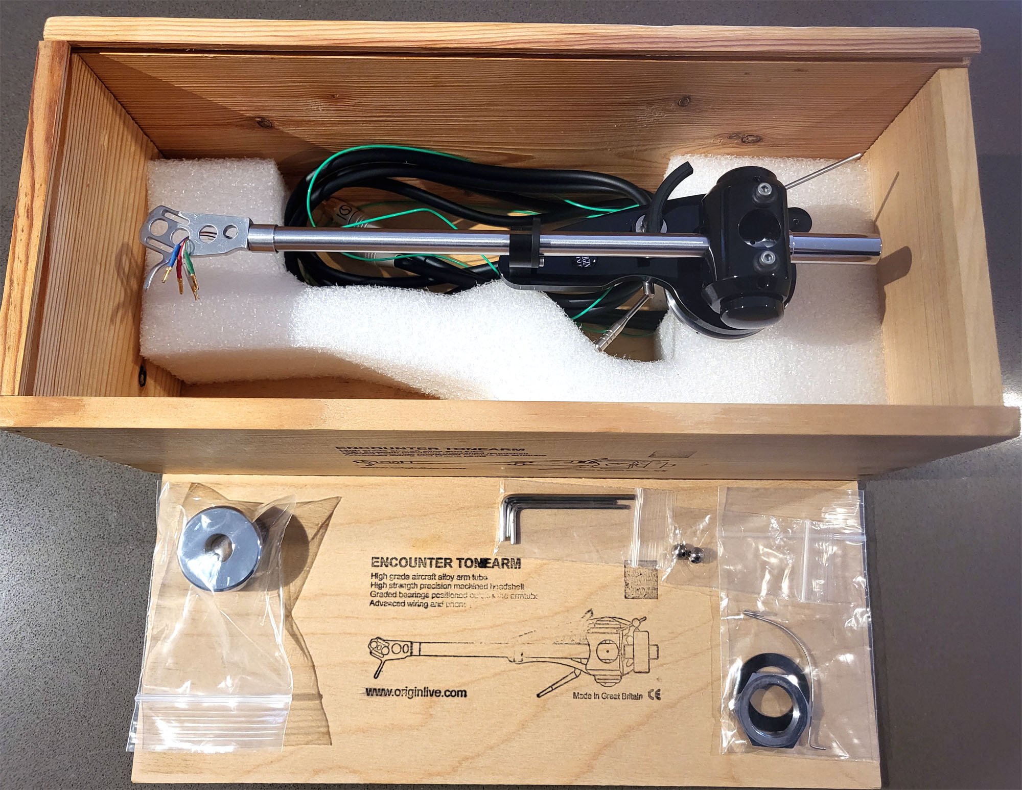 Origin Live ENCOUNTER MK3 Tonearm - Tonearms - StereoNET