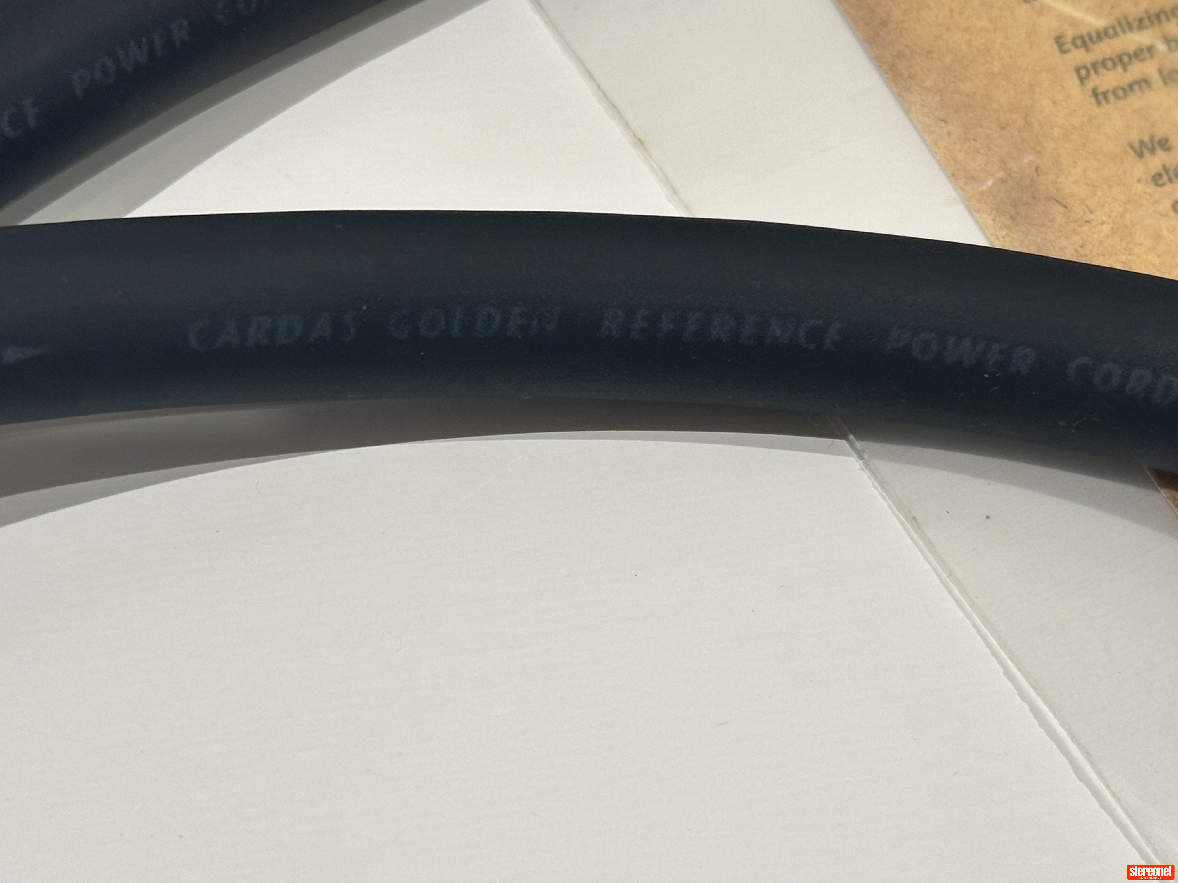 Cardas Audio Golden Reference Power Cable - Power Cables - StereoNET