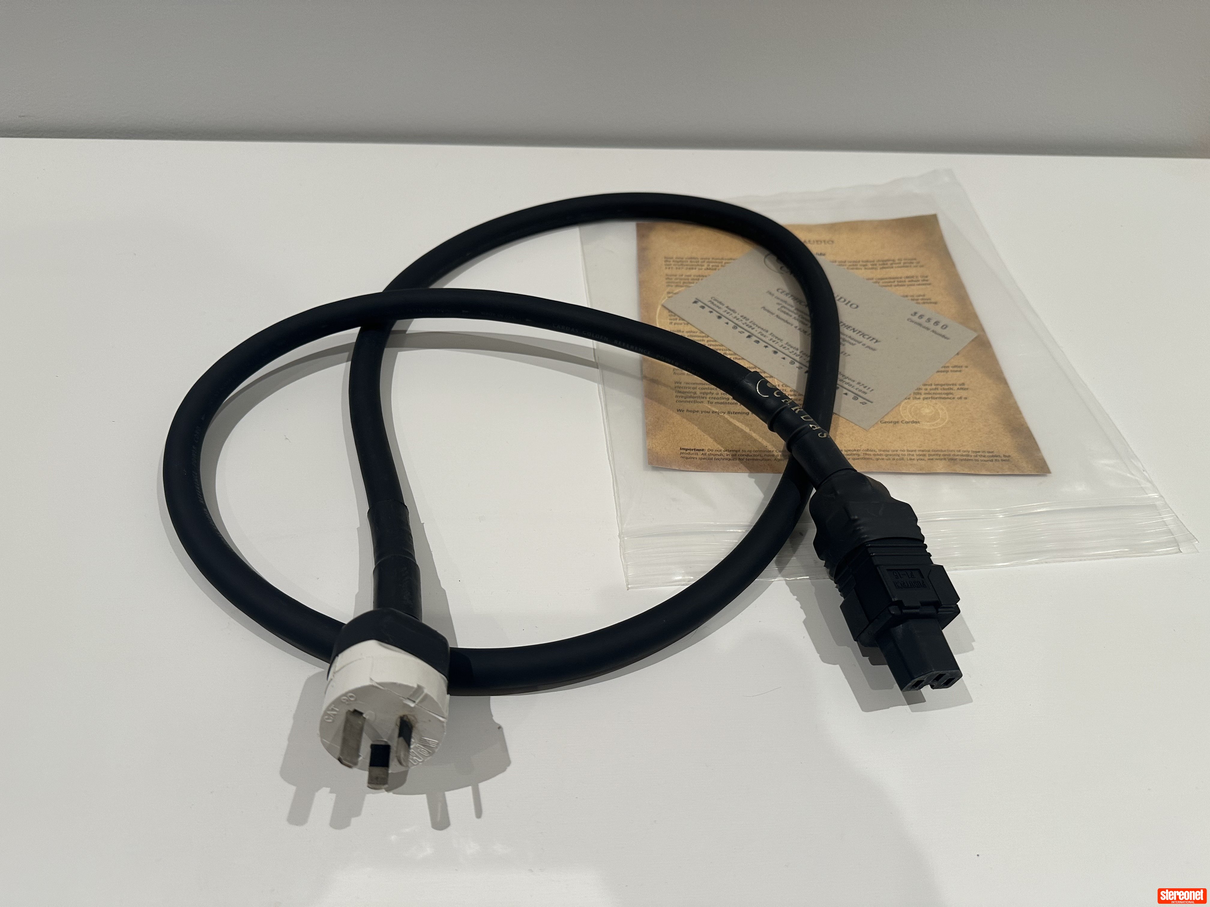 Cardas Audio Golden Reference Power Cable - Power Cables - StereoNET