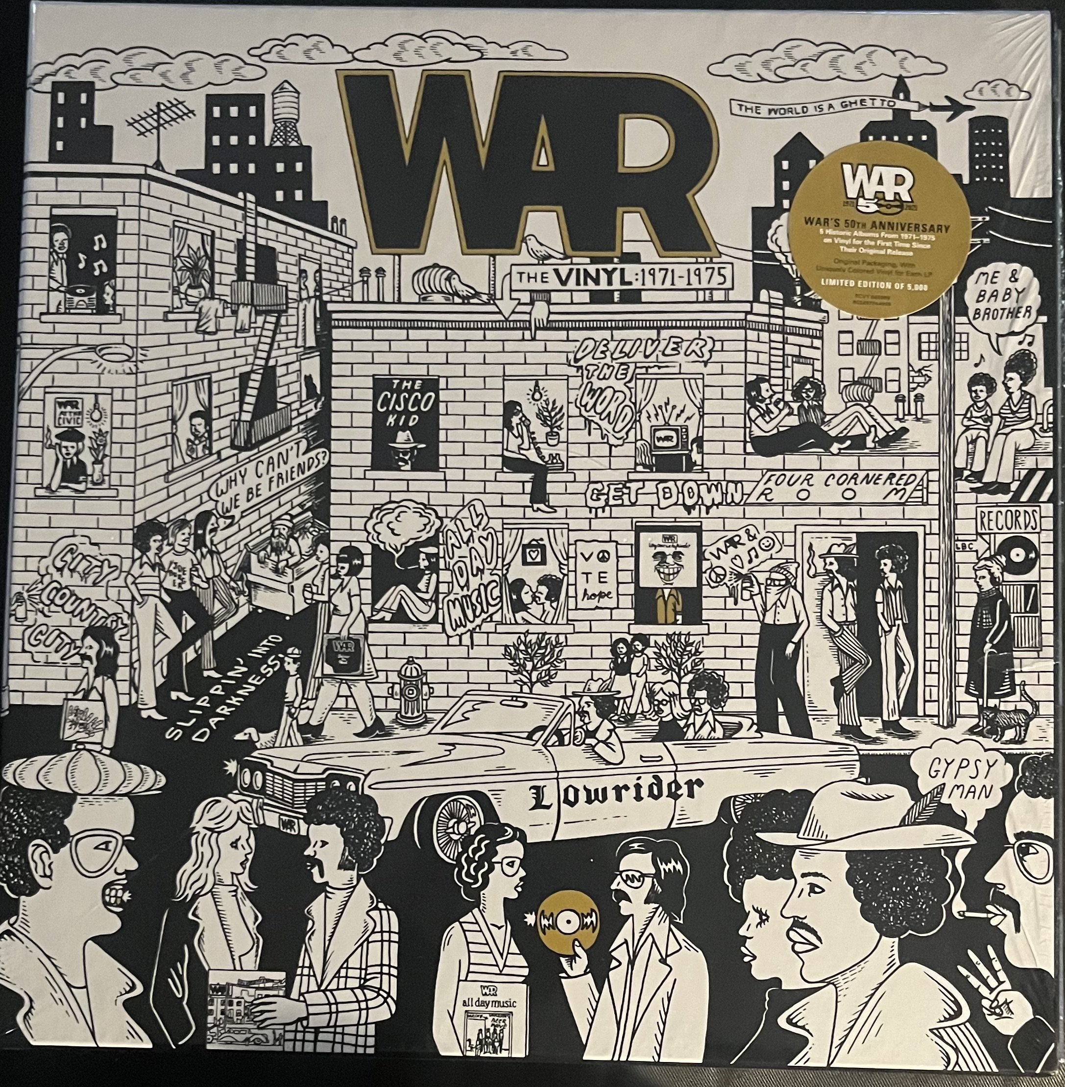 War – The Vinyl: 1971-1975 Box Set Vinyl Record (LP) |﻿ Vinyl Records