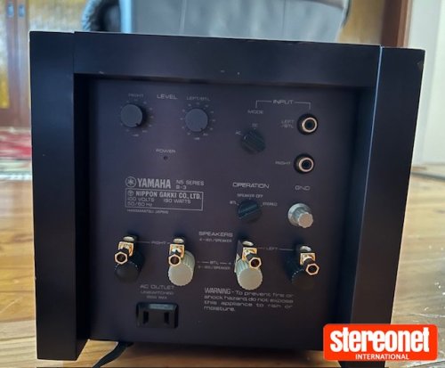 Yamaha B3 Power Amplifier - Power Amplifiers - StereoNET