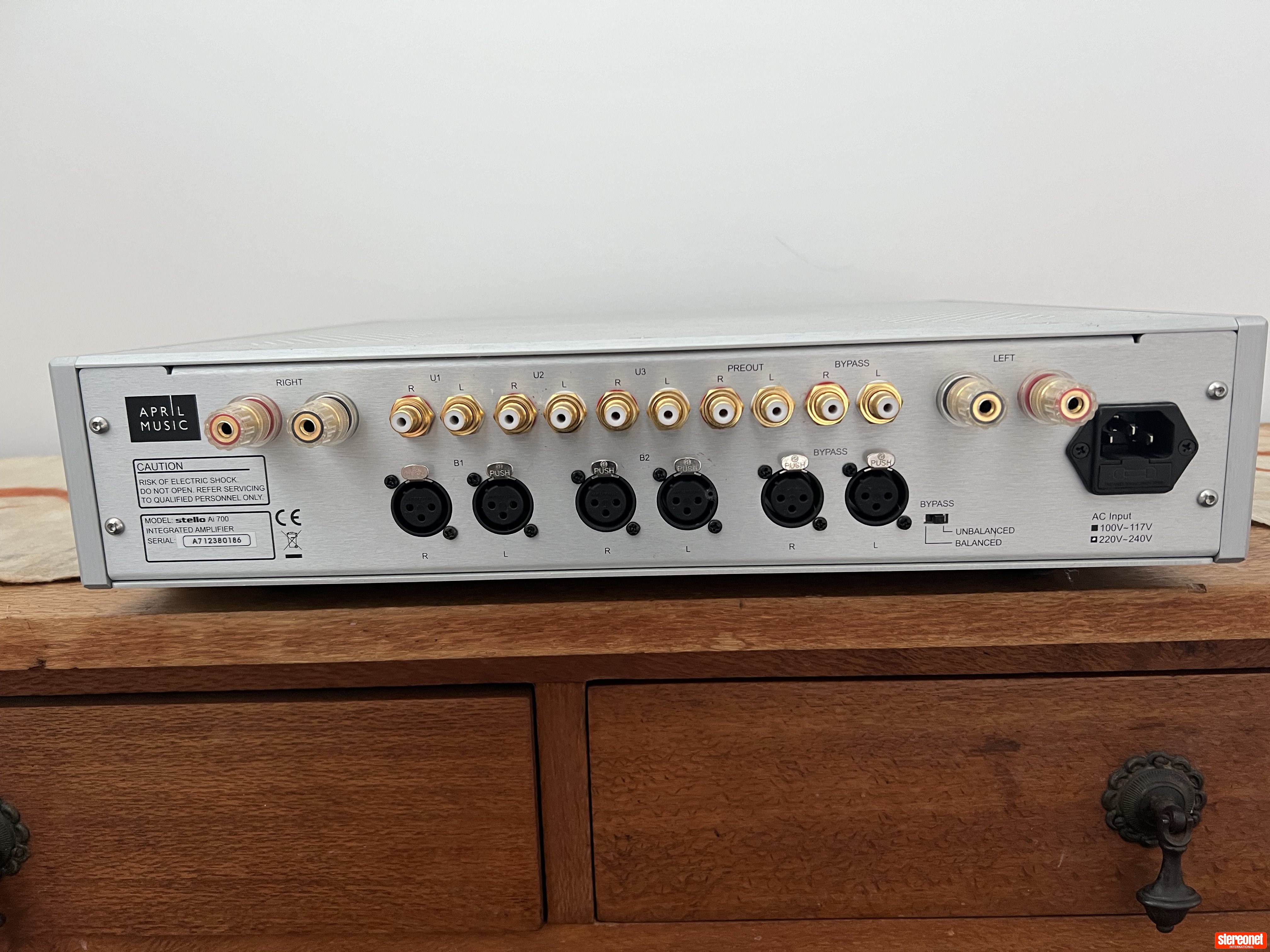 April Audio Stello AI700 Integrated Amplifier |﻿ Integrated Amplifiers