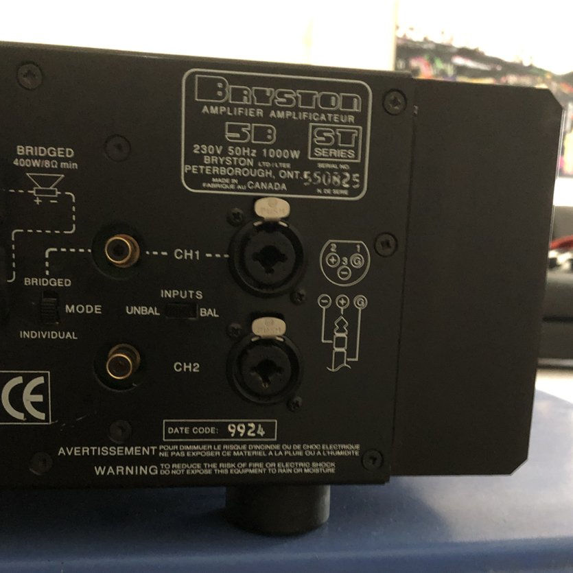 Bryston 5B ST Power Amplifier - Multi Channel Amplifiers - StereoNET