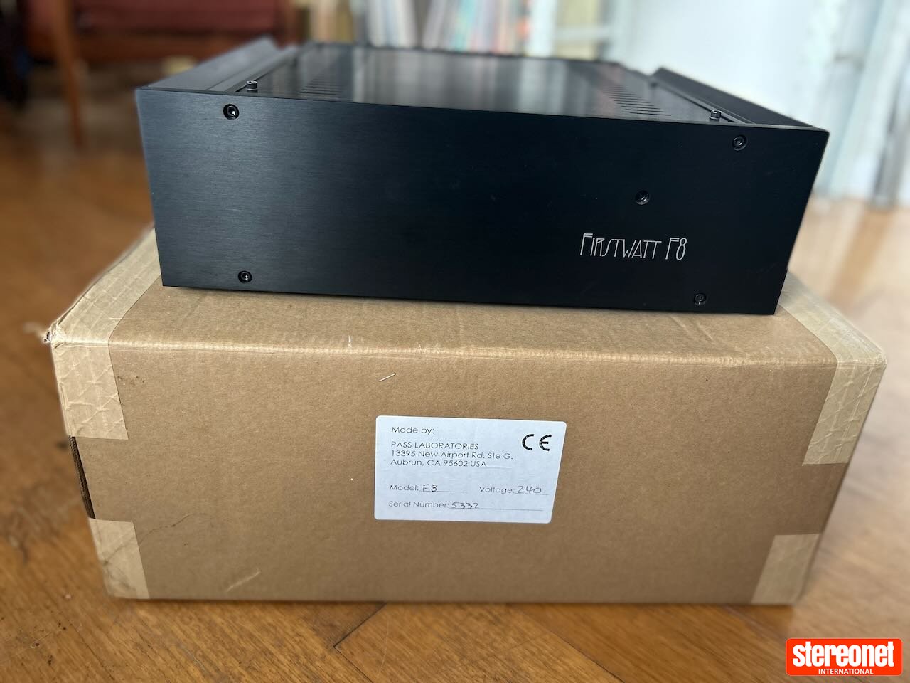 First Watt F8 Power Amplifier - Power Amplifiers - StereoNET