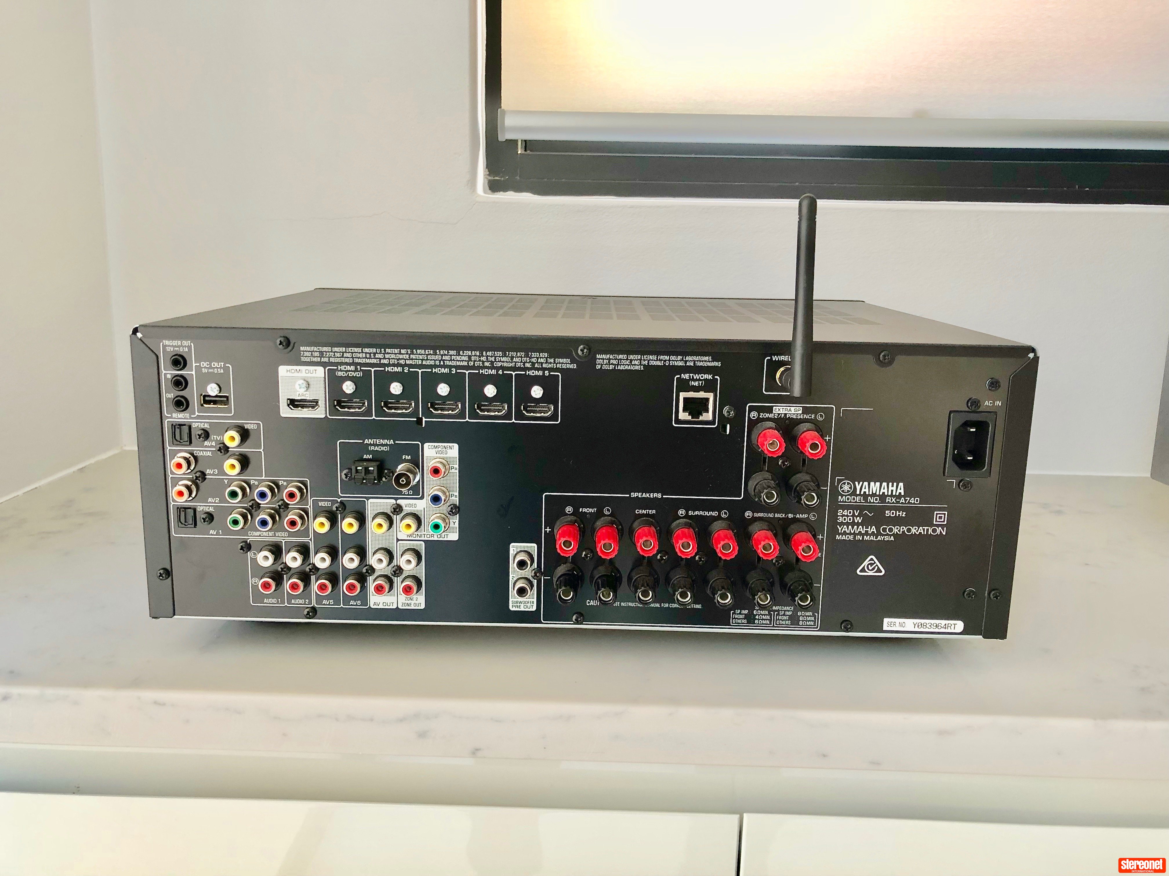 Yamaha RX-A740 Network Receiver HDMI AV Receiver - AV Receivers ...