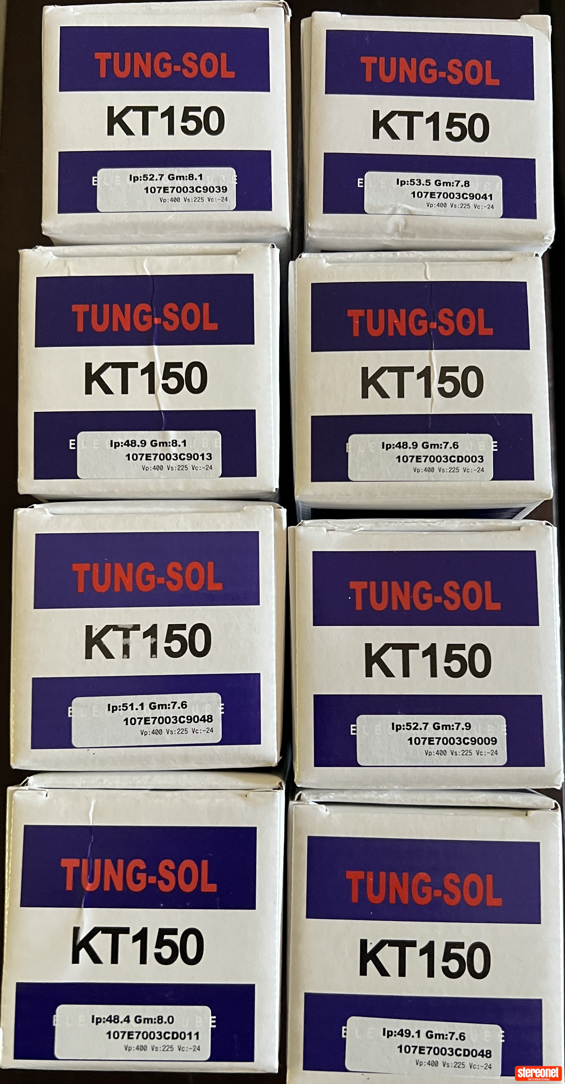Tung-Sol KT150 Valves/Tubes - Valves / Tubes - StereoNET